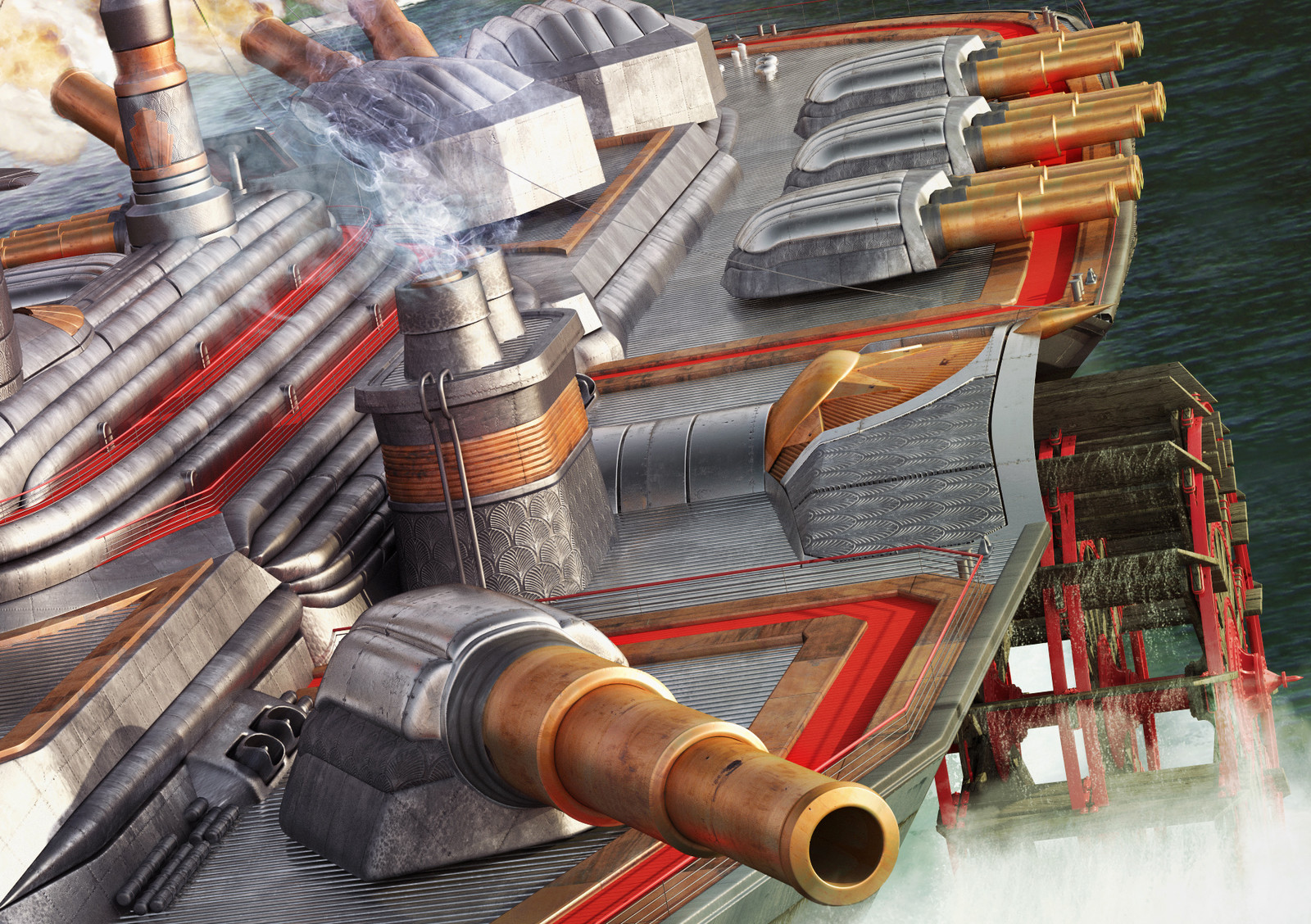 Brendan McCaffrey - Leviathan Warships Key Art