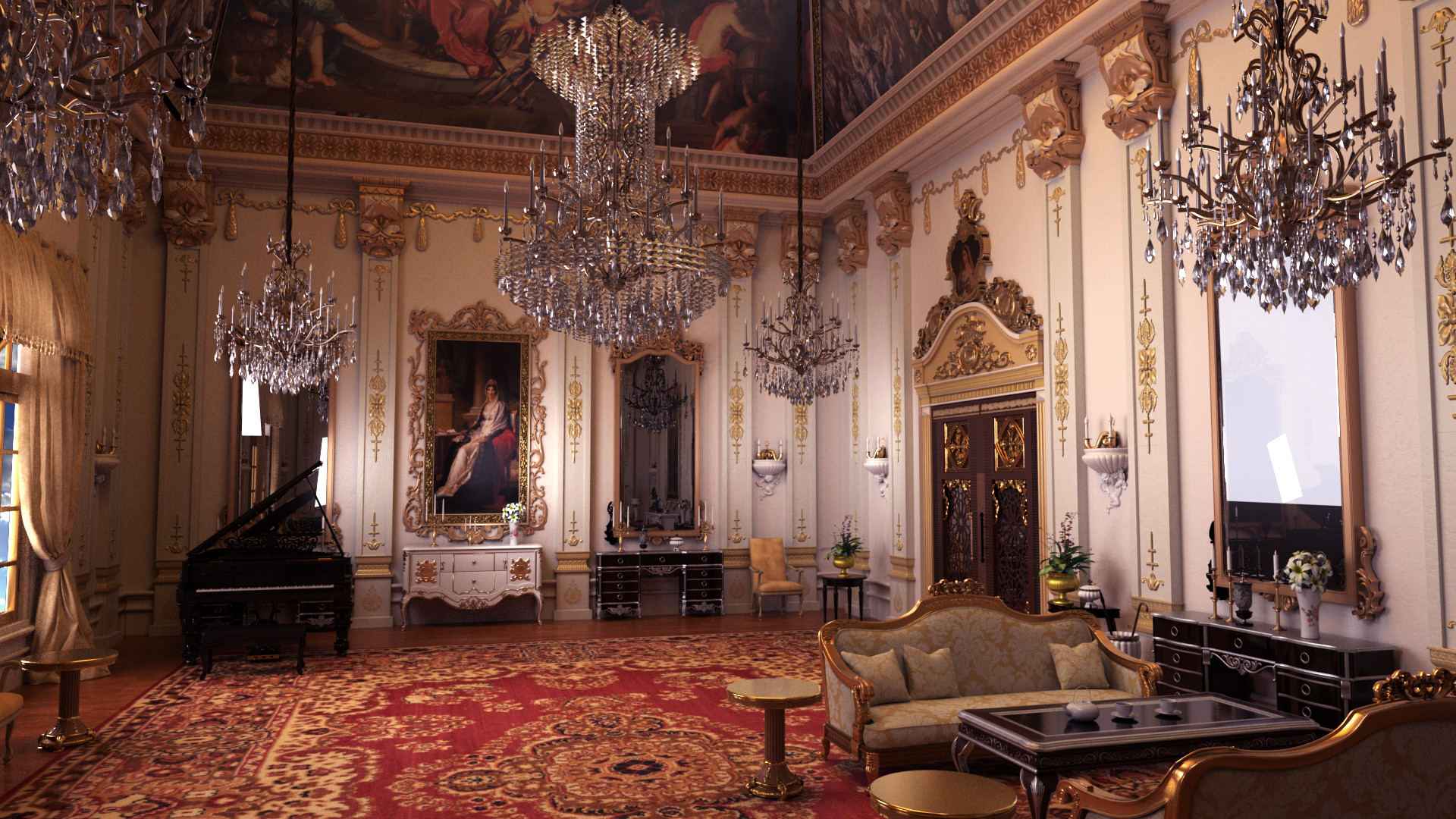 ArtStation - indoor scene