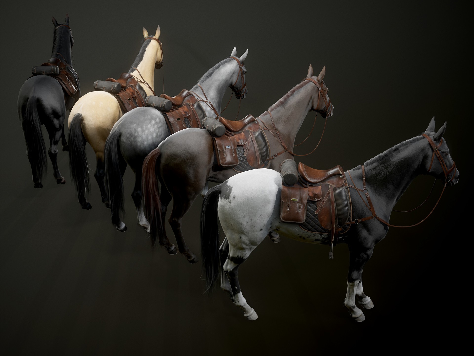 Pogar Marius - More game ready horses