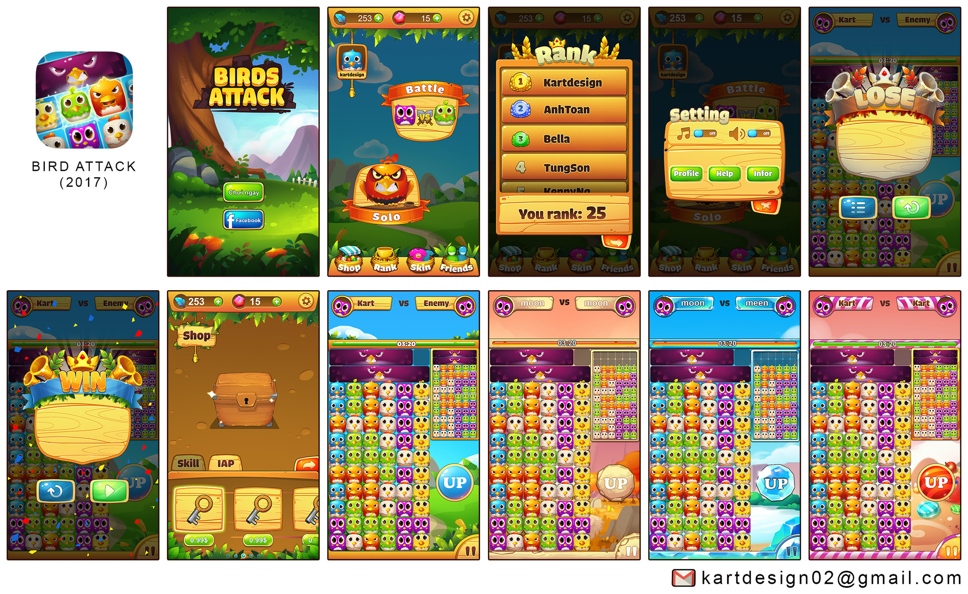 ArtStation - Bird Attack (2017)