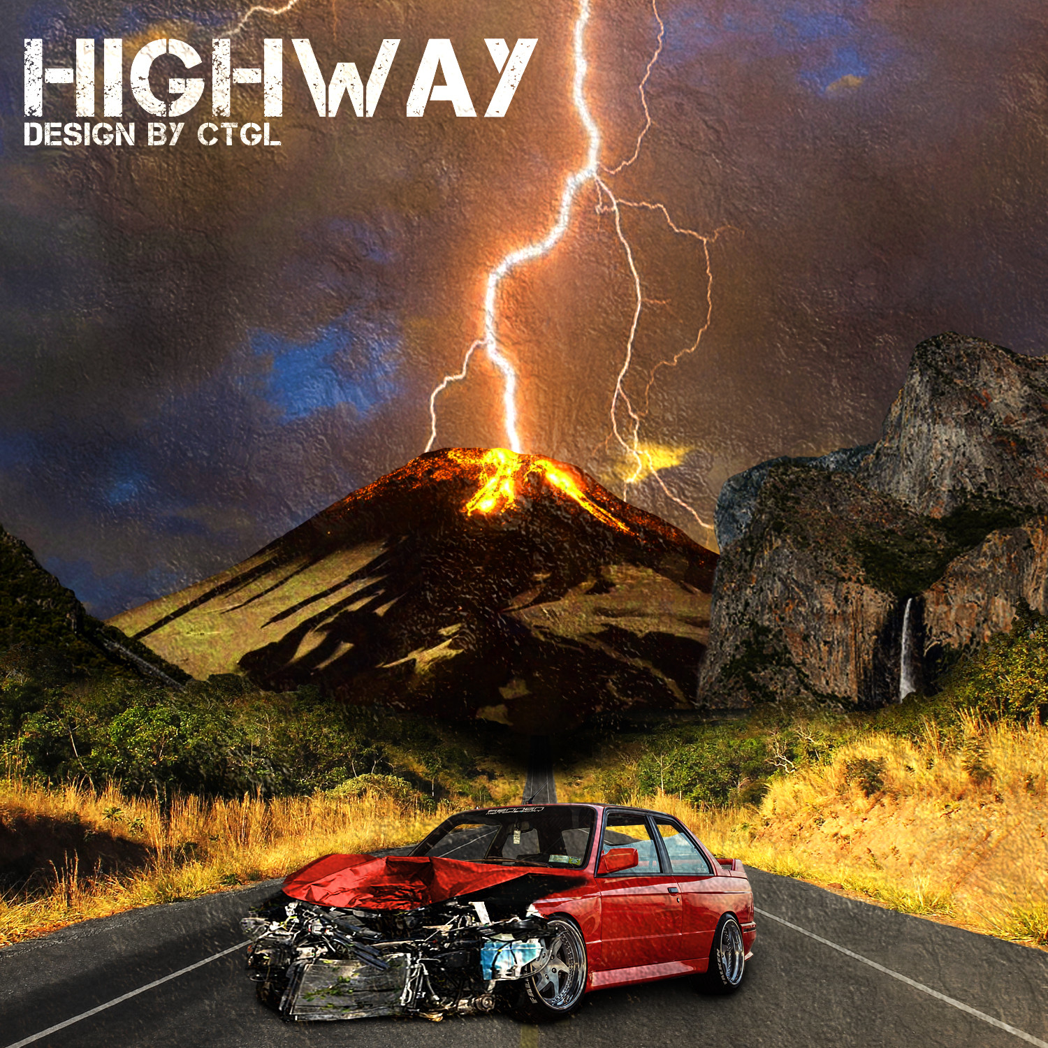 ArtStation - Album Cover ART - Highway