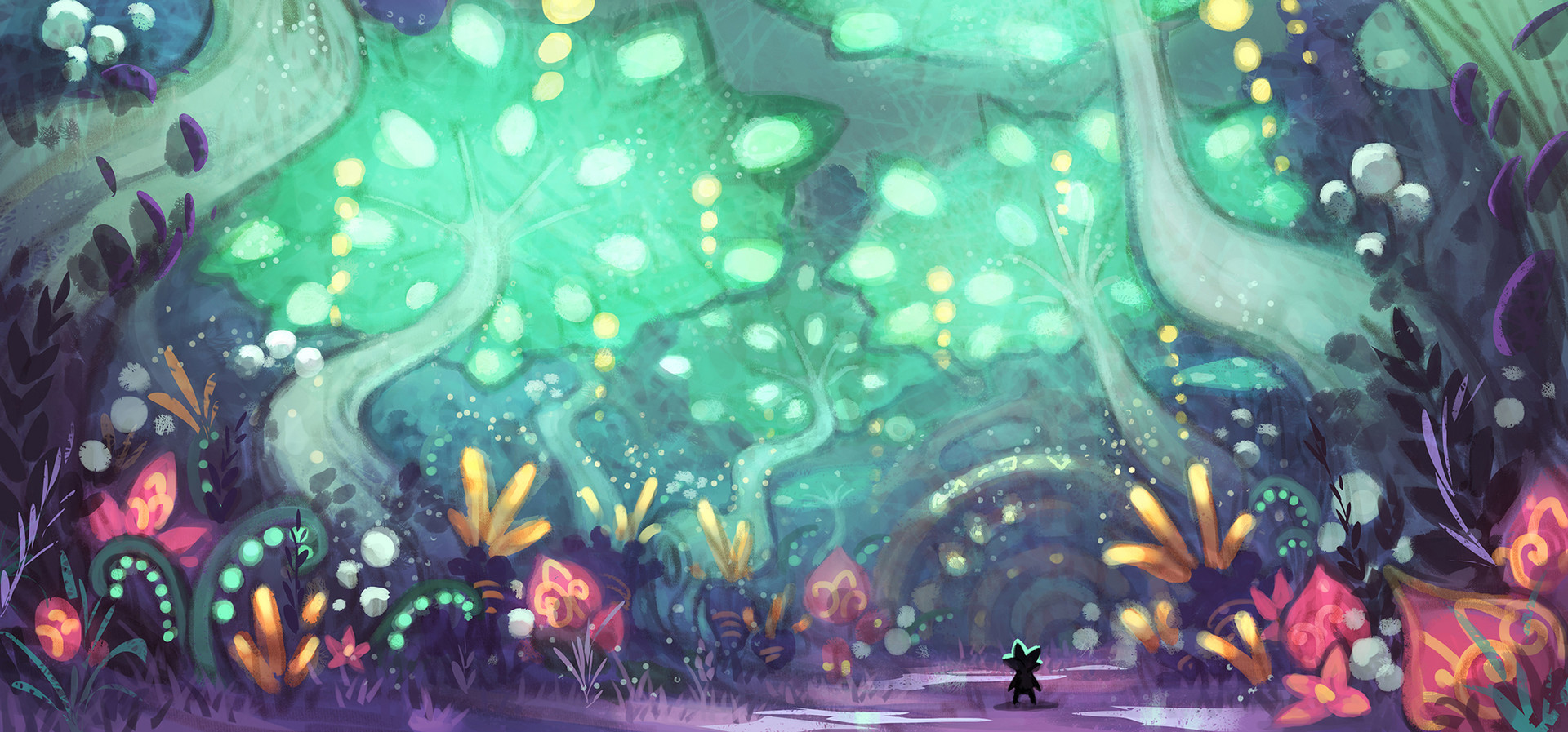 ArtStation - Luminous forest