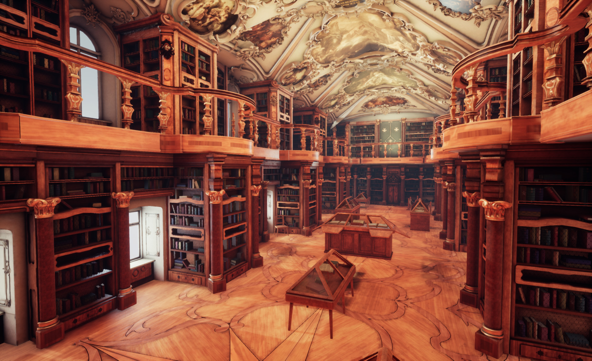 ArtStation - Saint Gallen Library