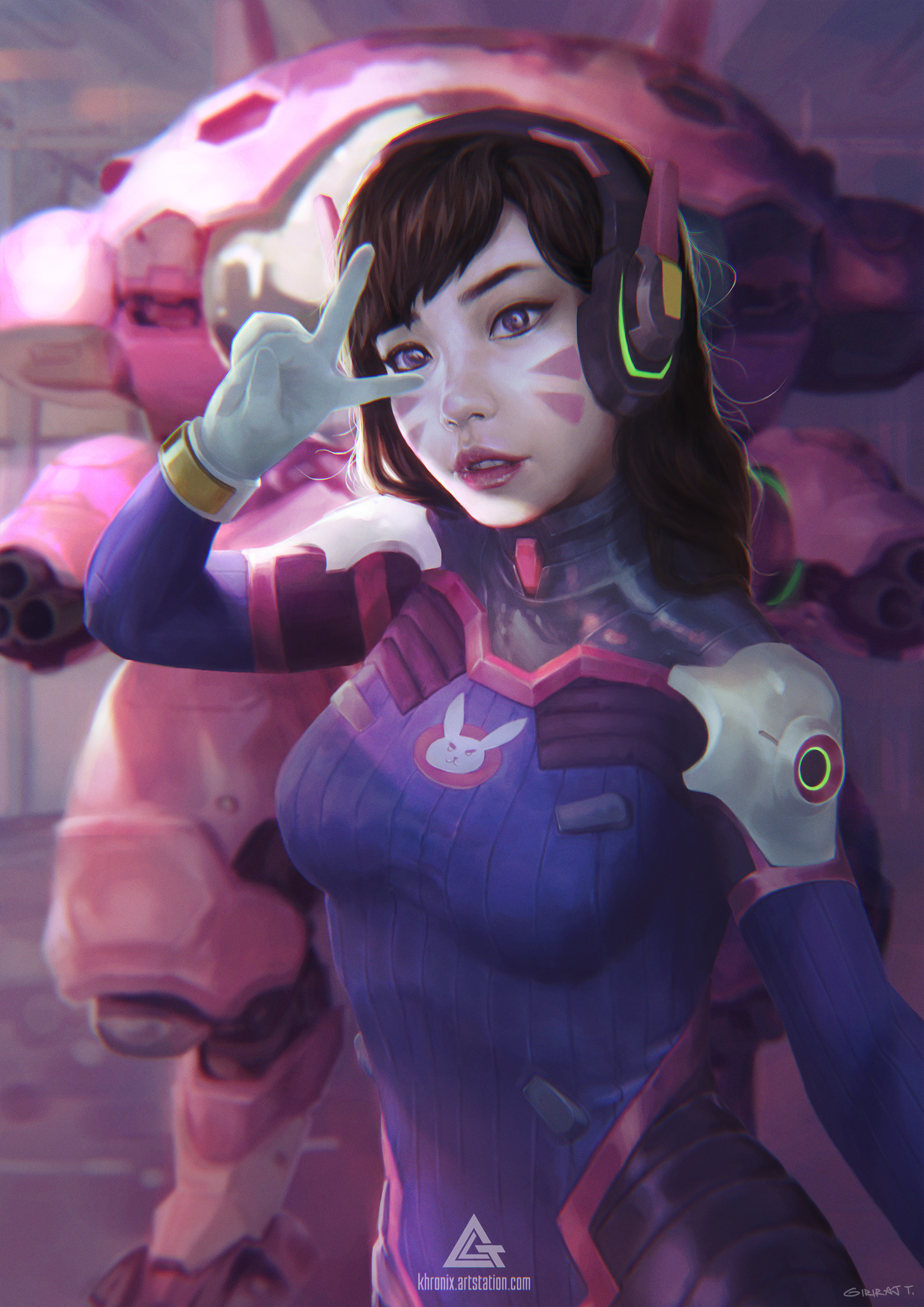 D.va by Giriraj Tangkengko : r/ImaginaryOverwatch