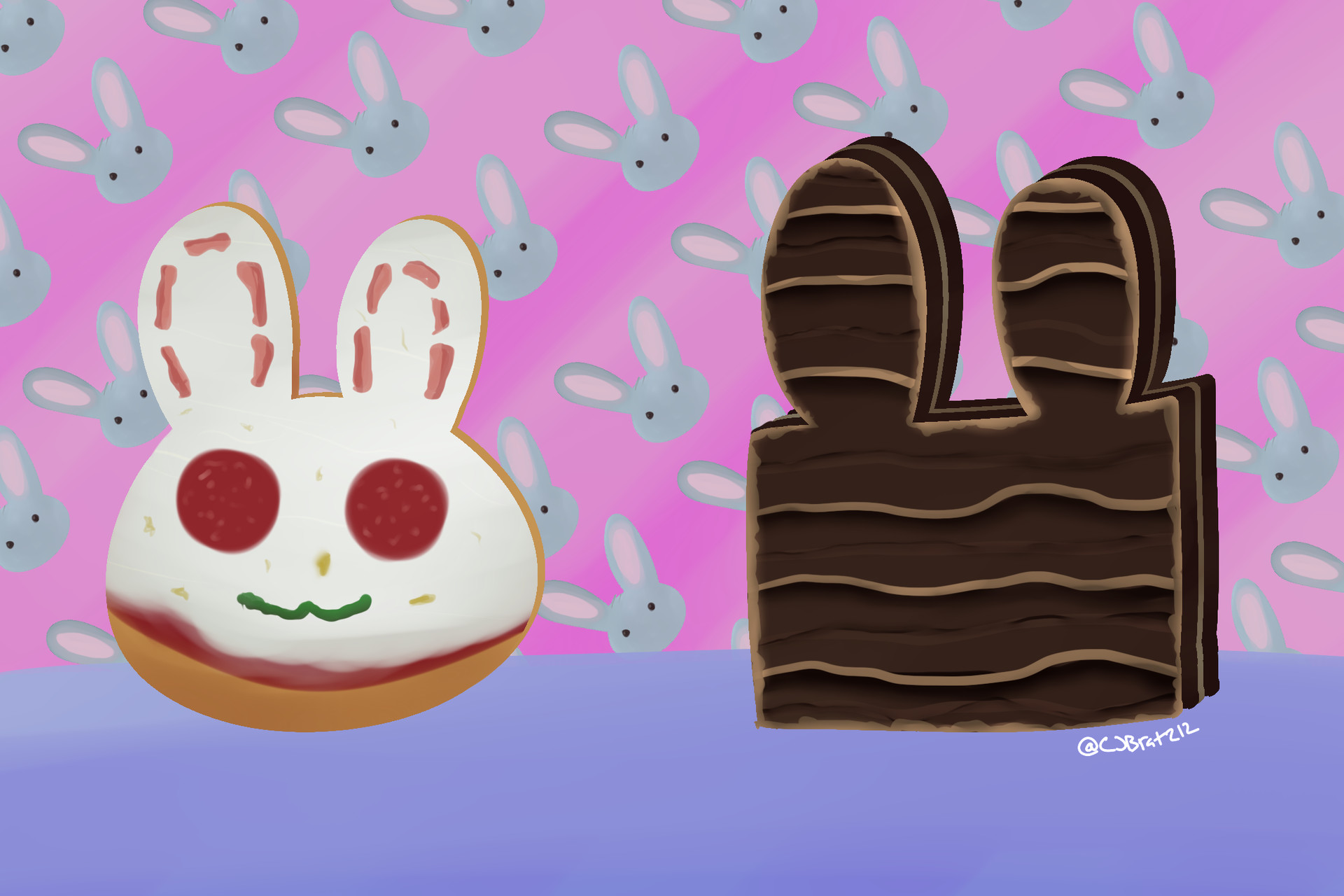 ArtStation - Bunny Rabbit Food