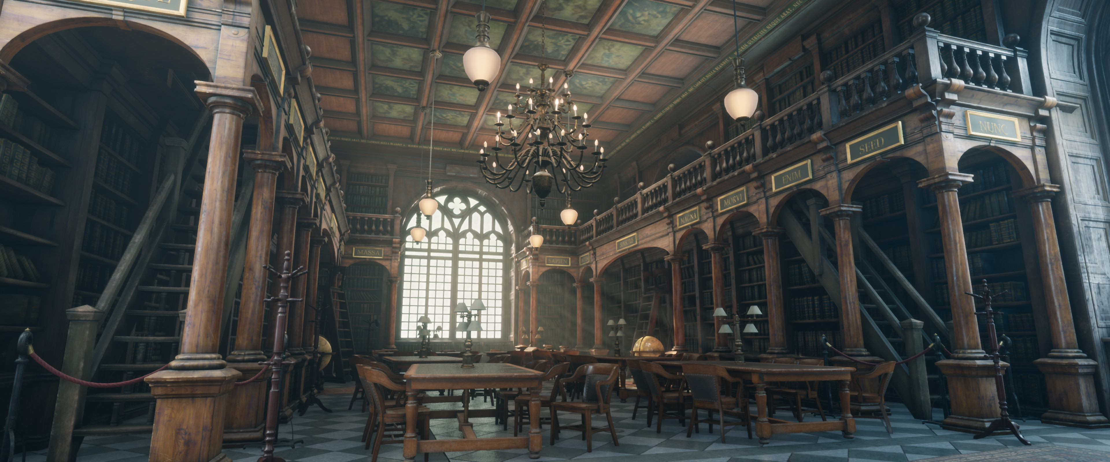 B.O.W.👁‍🗨 - Unreal 4 Lighting production learning for library