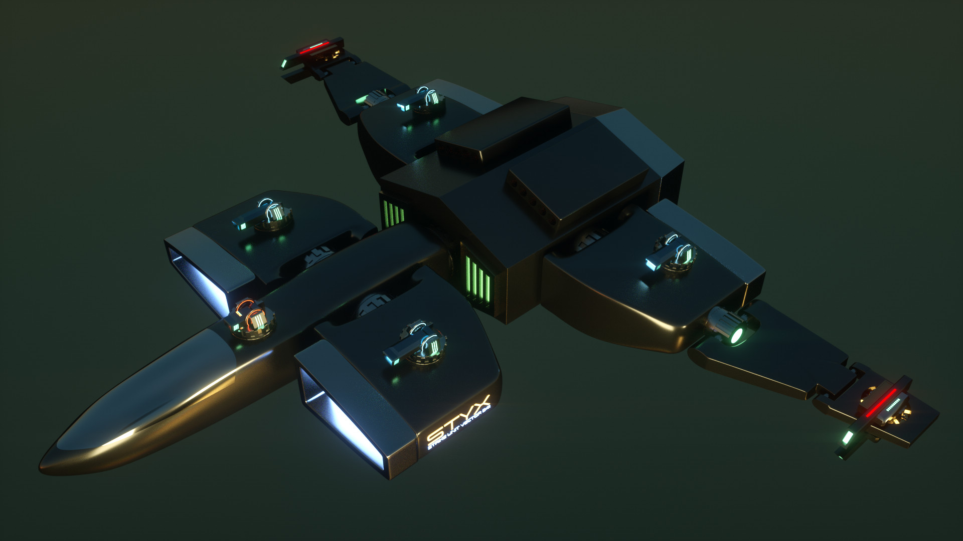 Abhijit Asad - Styx: Variform Strike Fighter