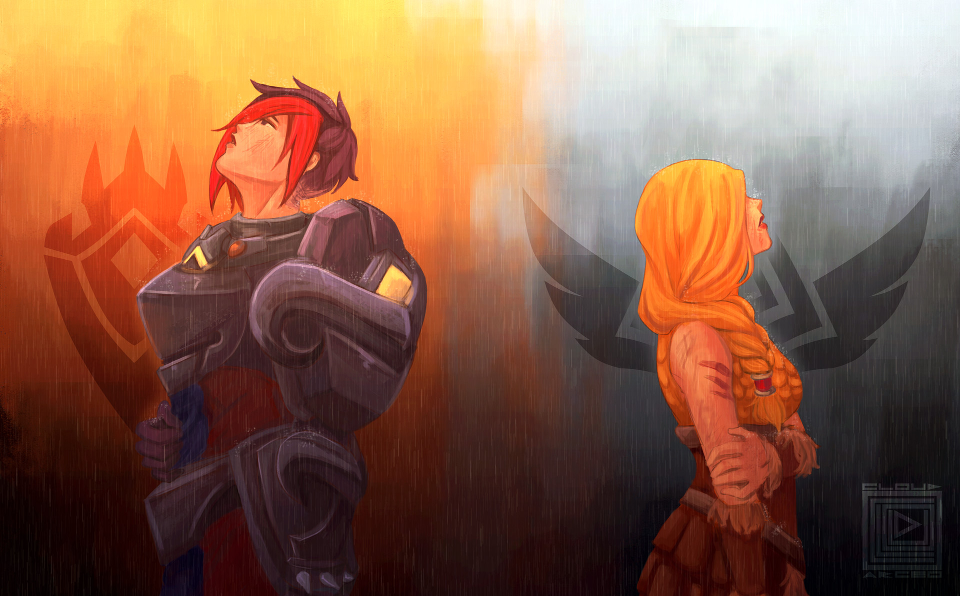 Artstation Paladins Fanart Illustrations