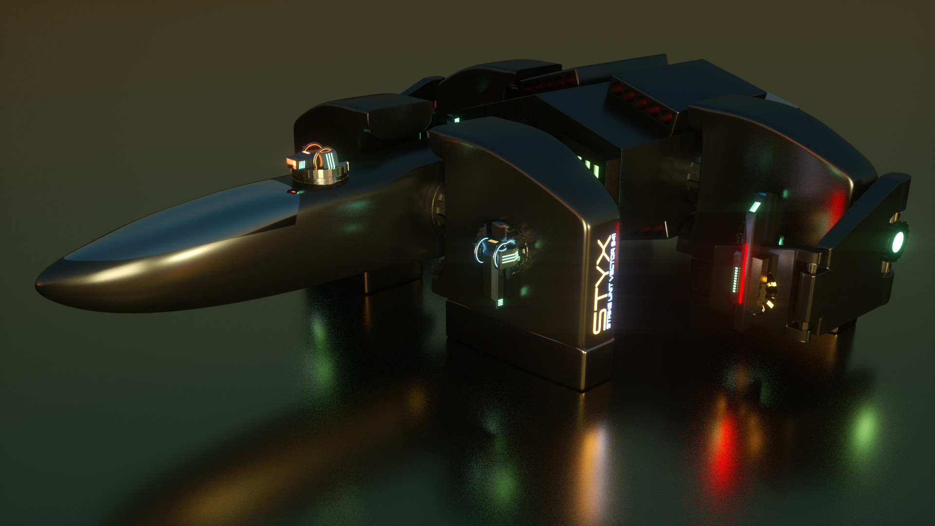 Abhijit Asad - Styx: Variform Strike Fighter