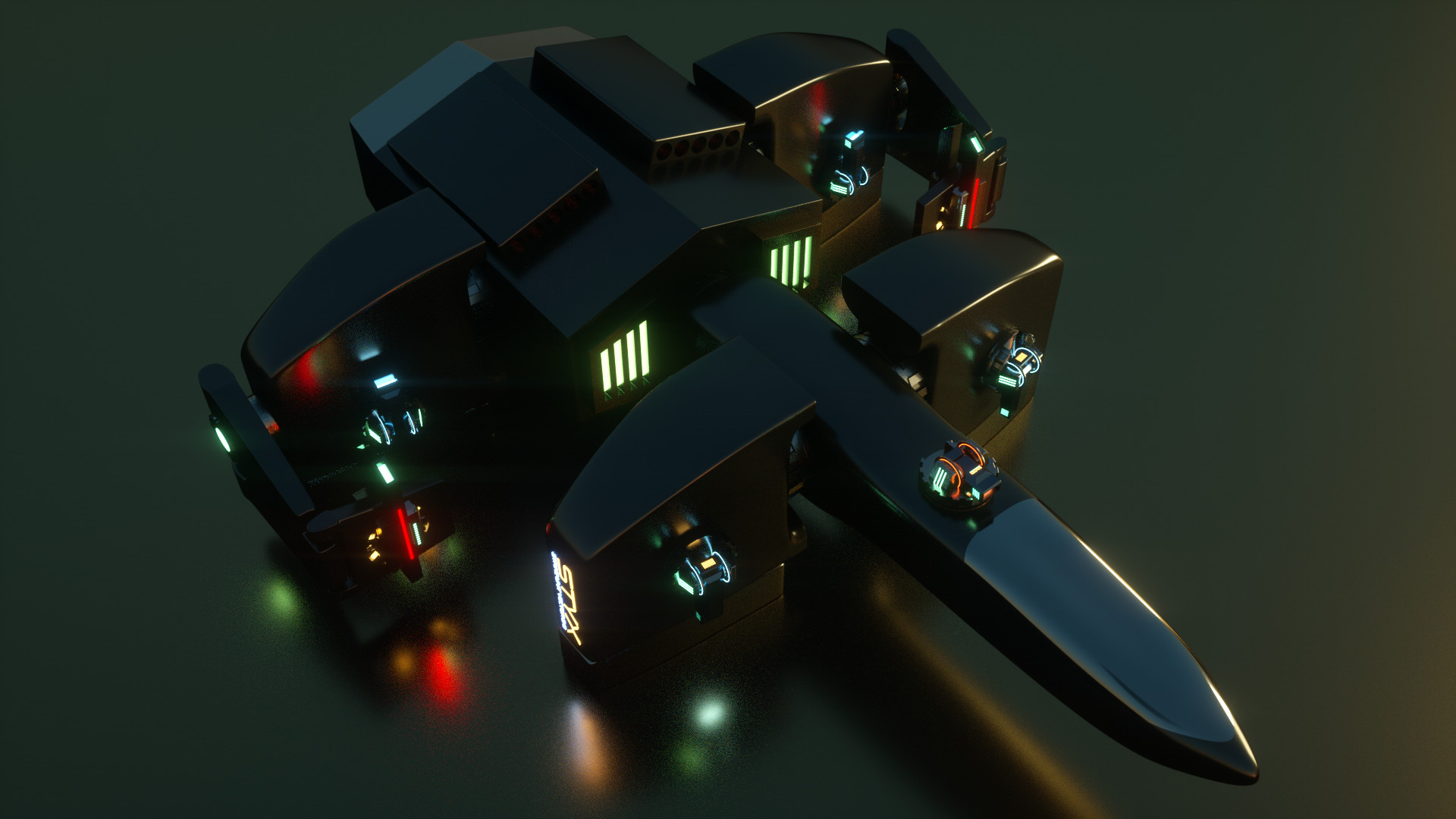 Abhijit Asad - Styx: Variform Strike Fighter