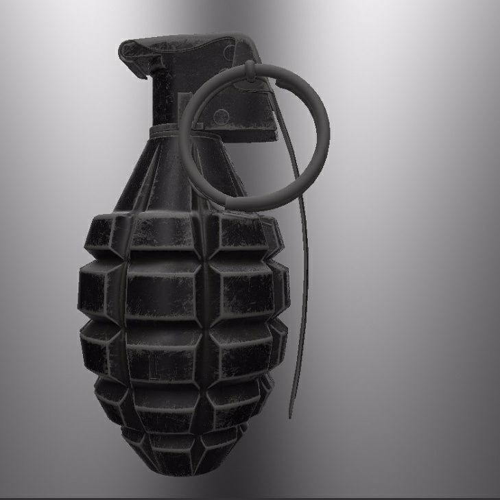 ArtStation - Hand grenade