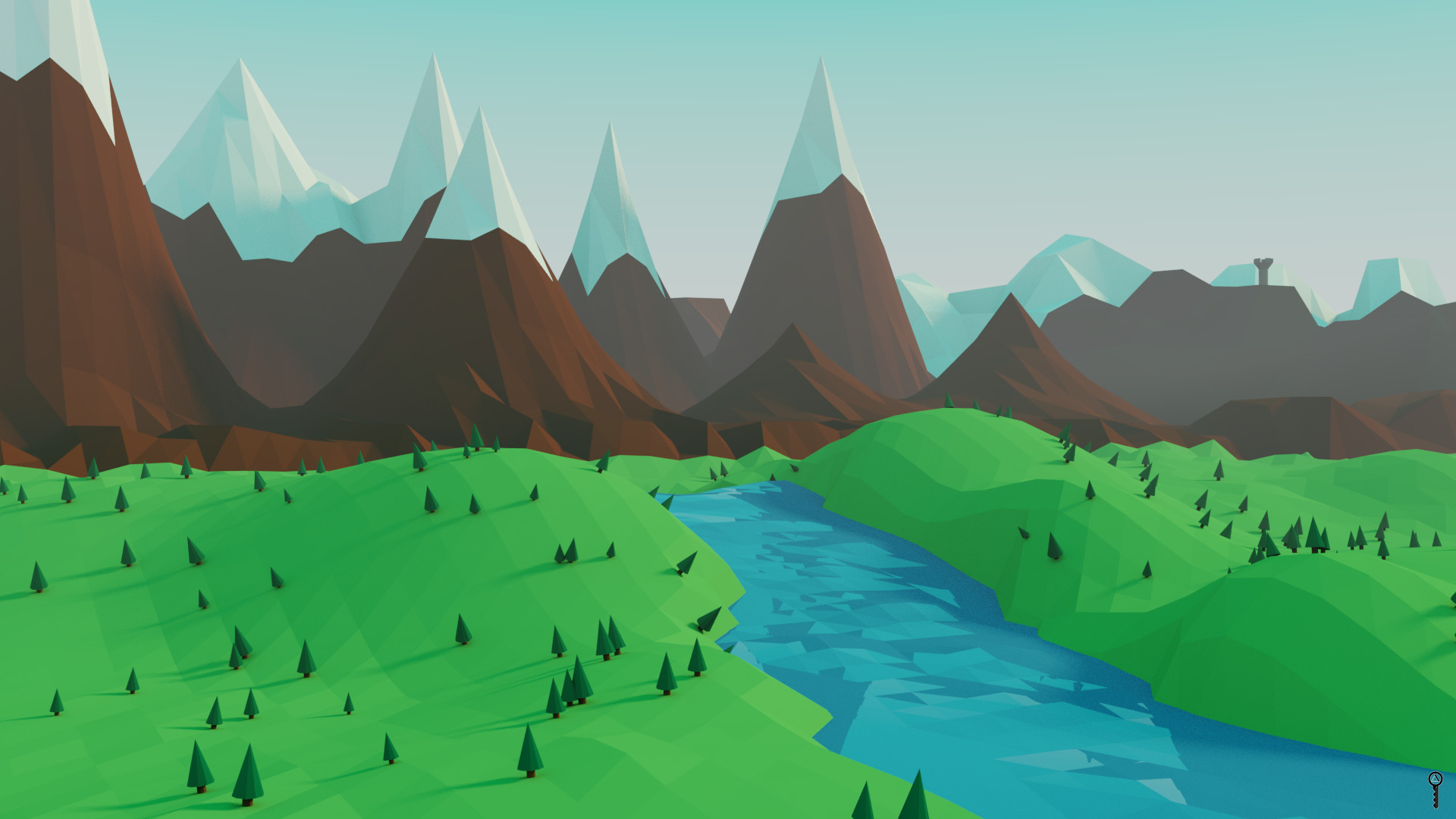 ArtStation - Low-Poly Plains