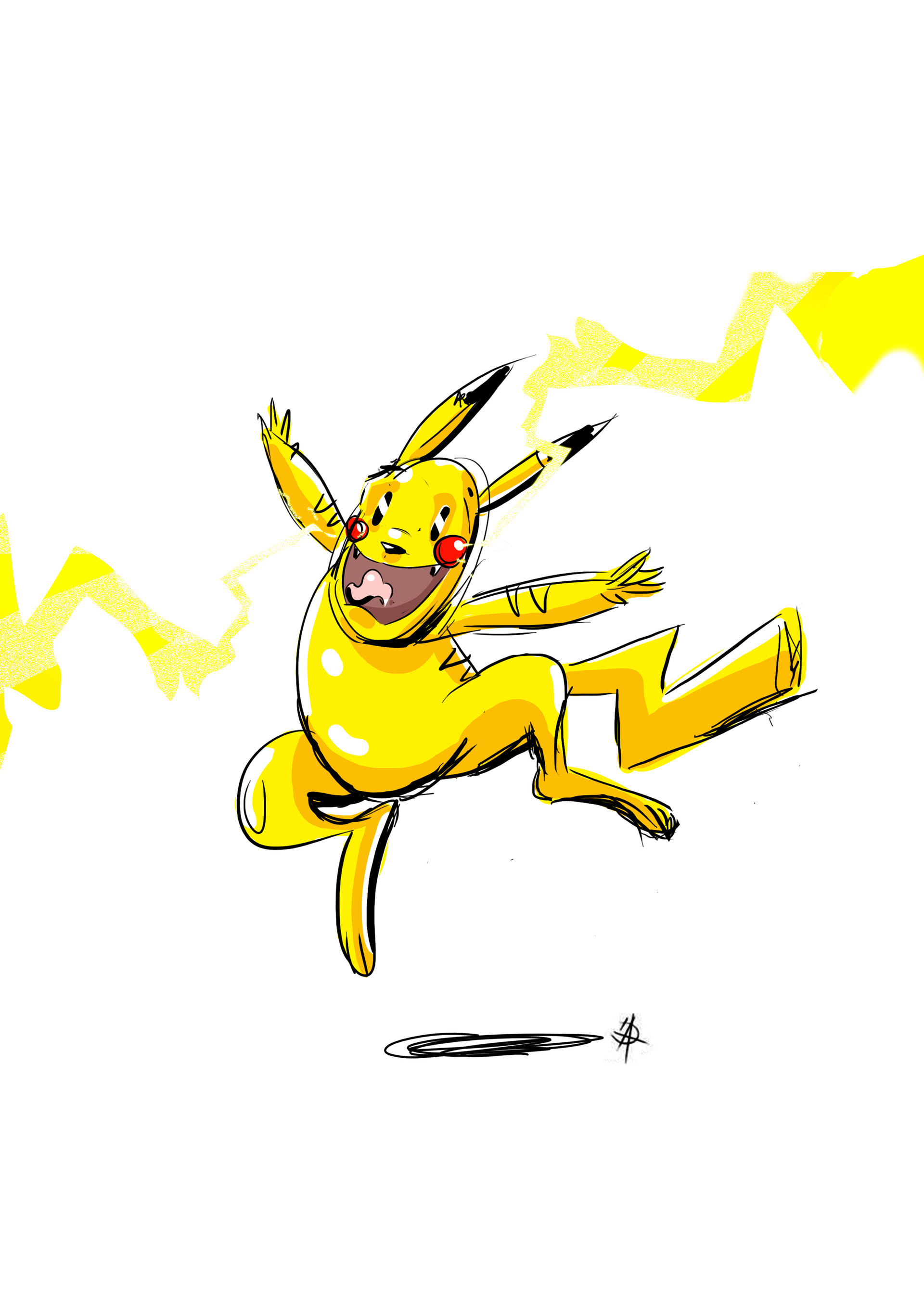 ArtStation - Pikachu Fanart