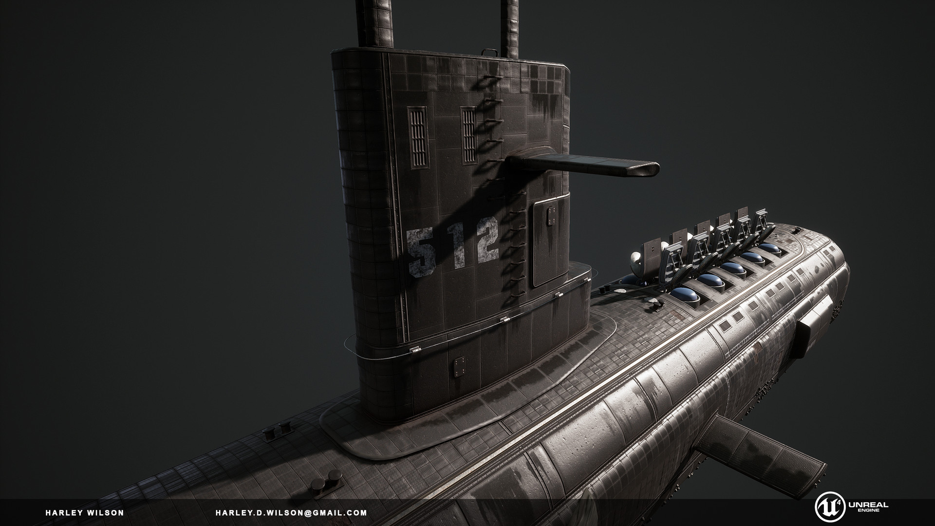 Harley Wilson - Ballistic Missile Submarine & Breakdown [UE4]