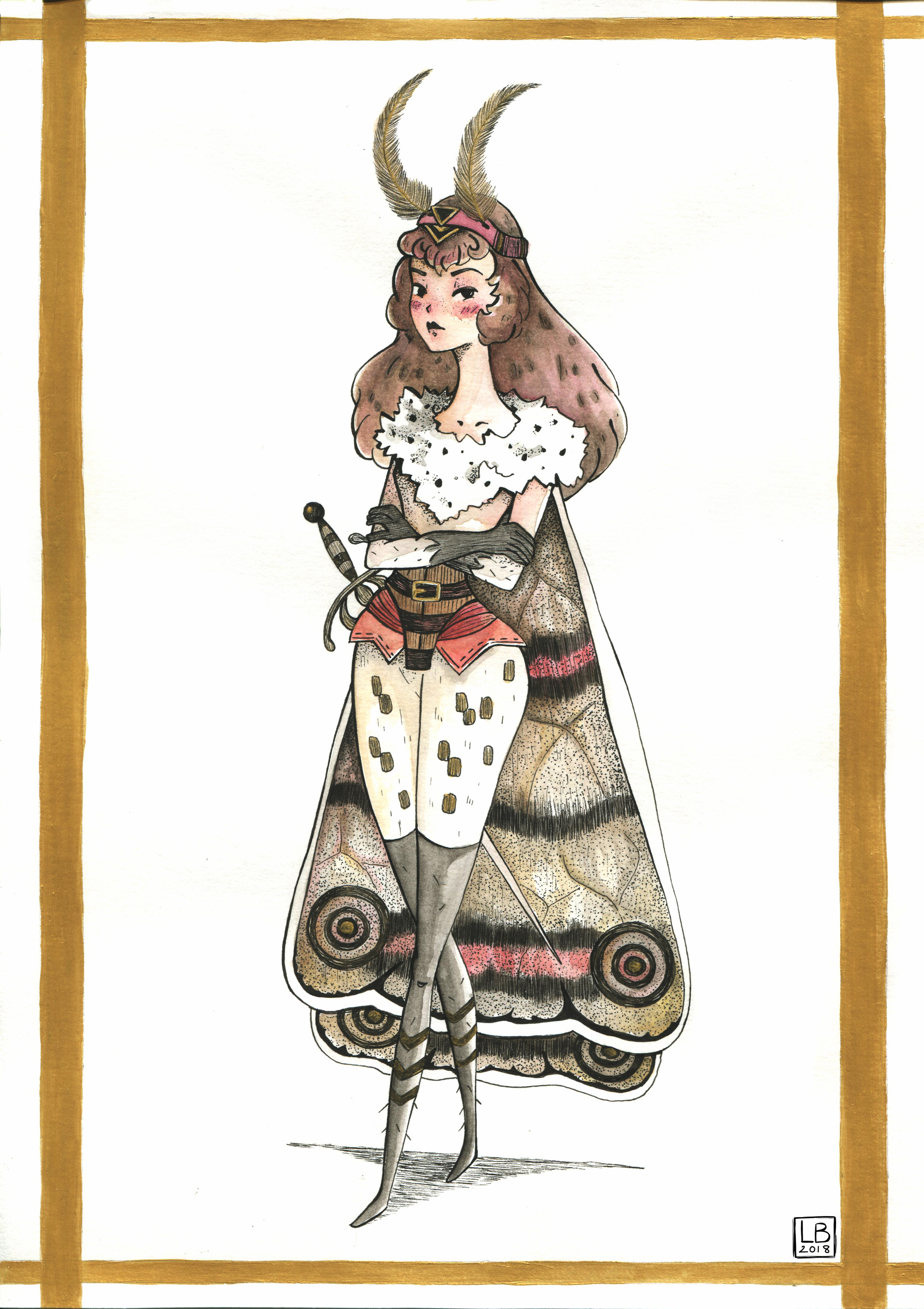 ArtStation - Character Design Challenge - Insect warrior