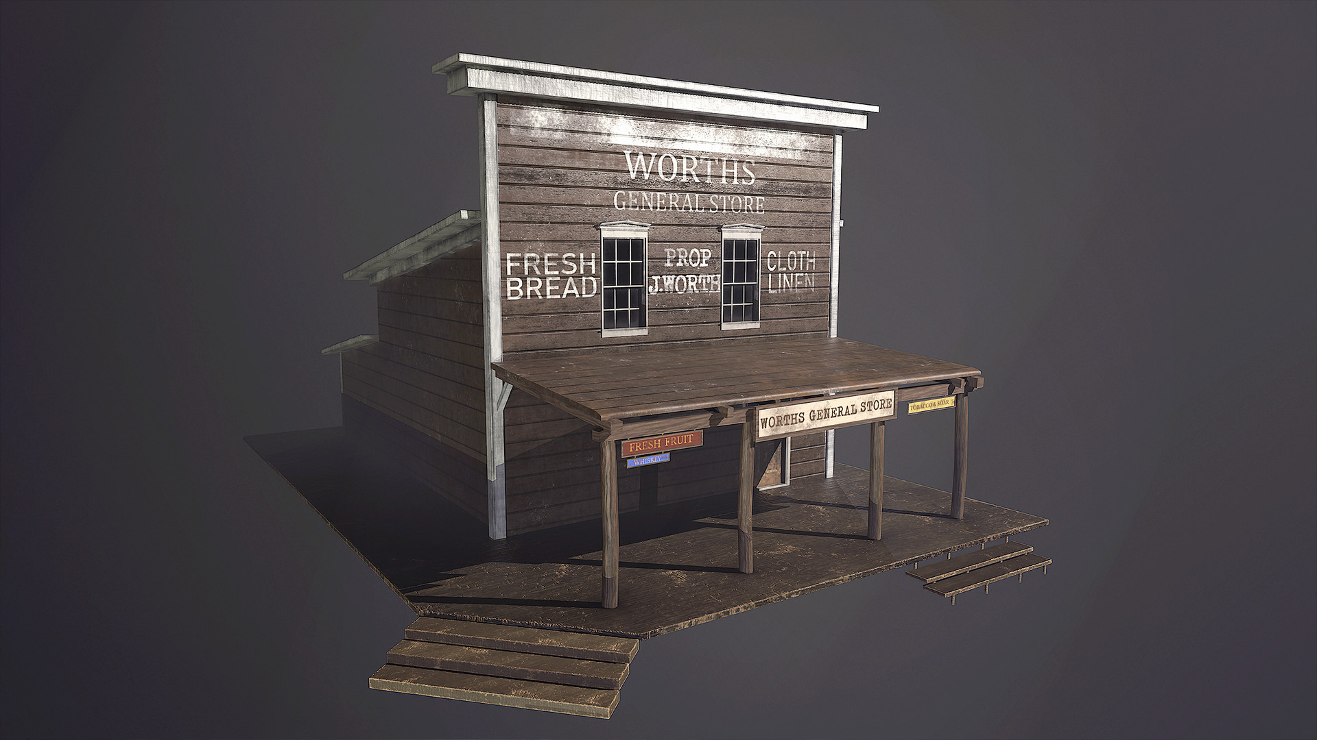 ArtStation - Small environment from RDR2.