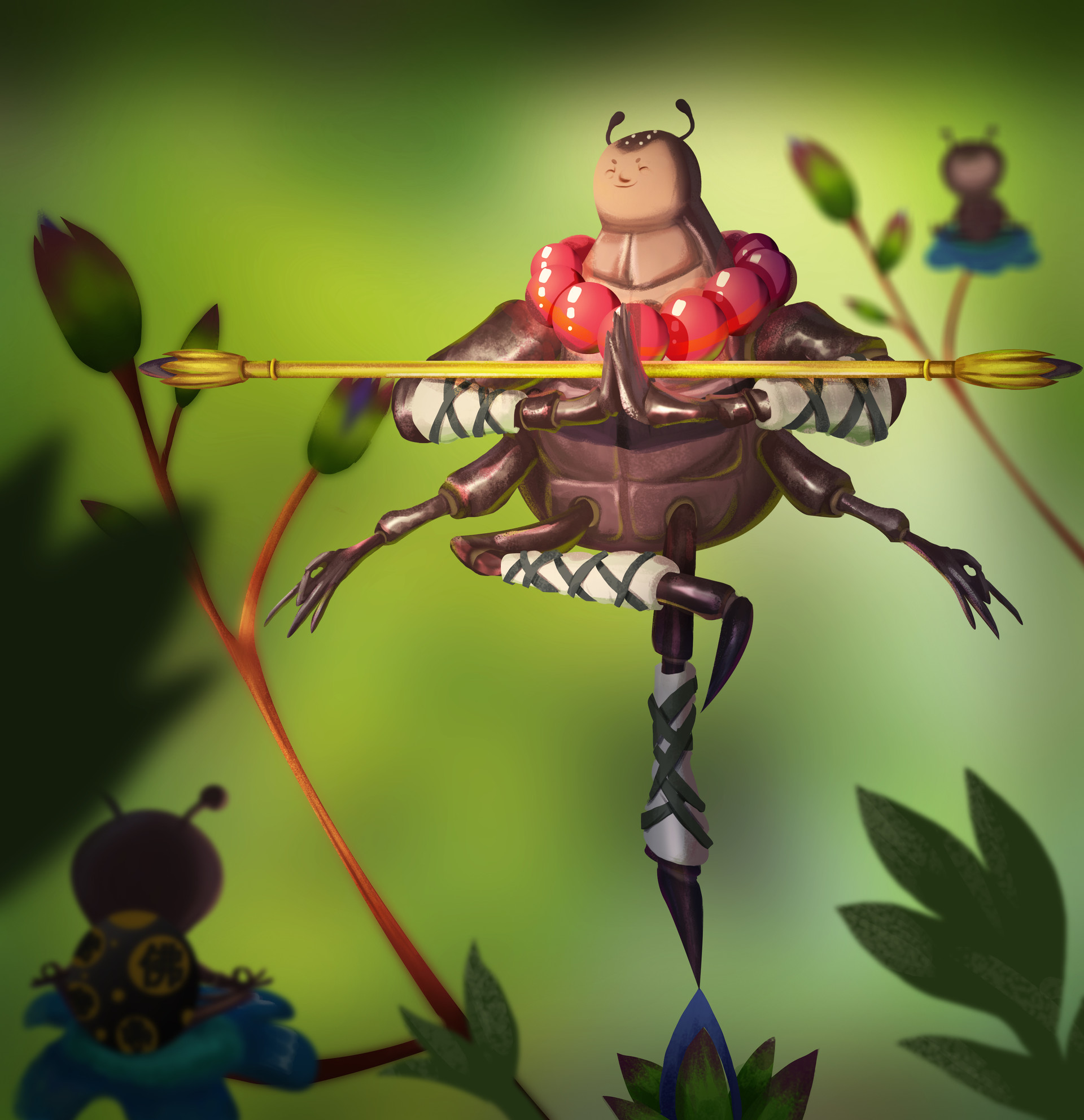 ArtStation - Insect warrior