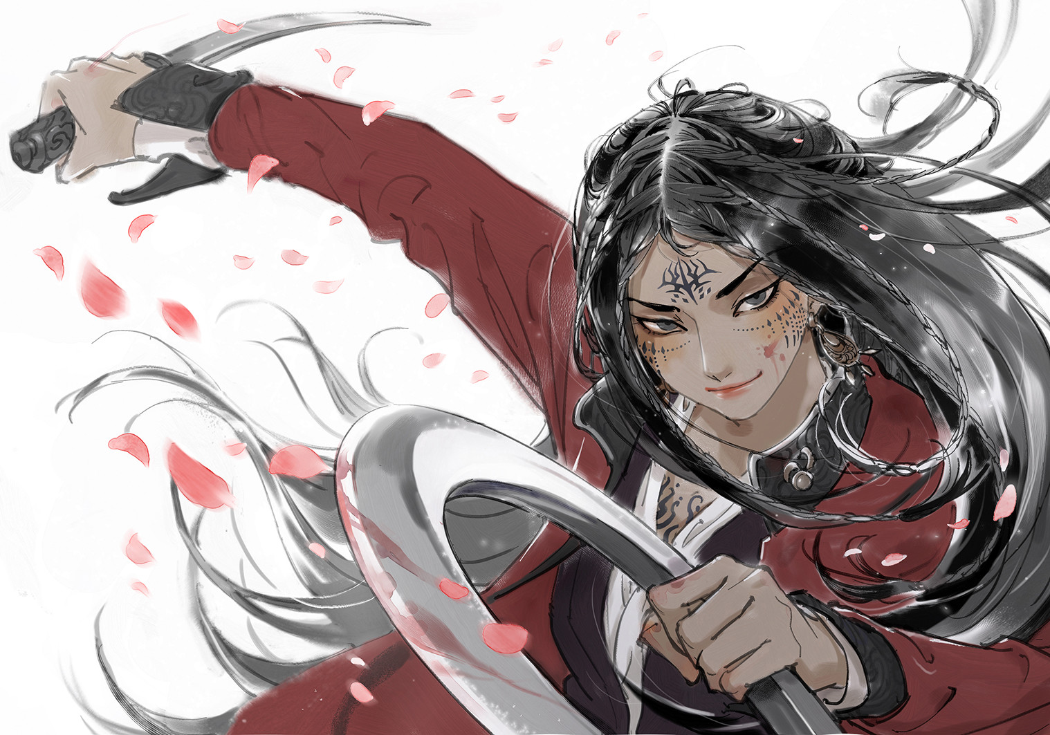 ArtStation - Flying swords of dragon gate