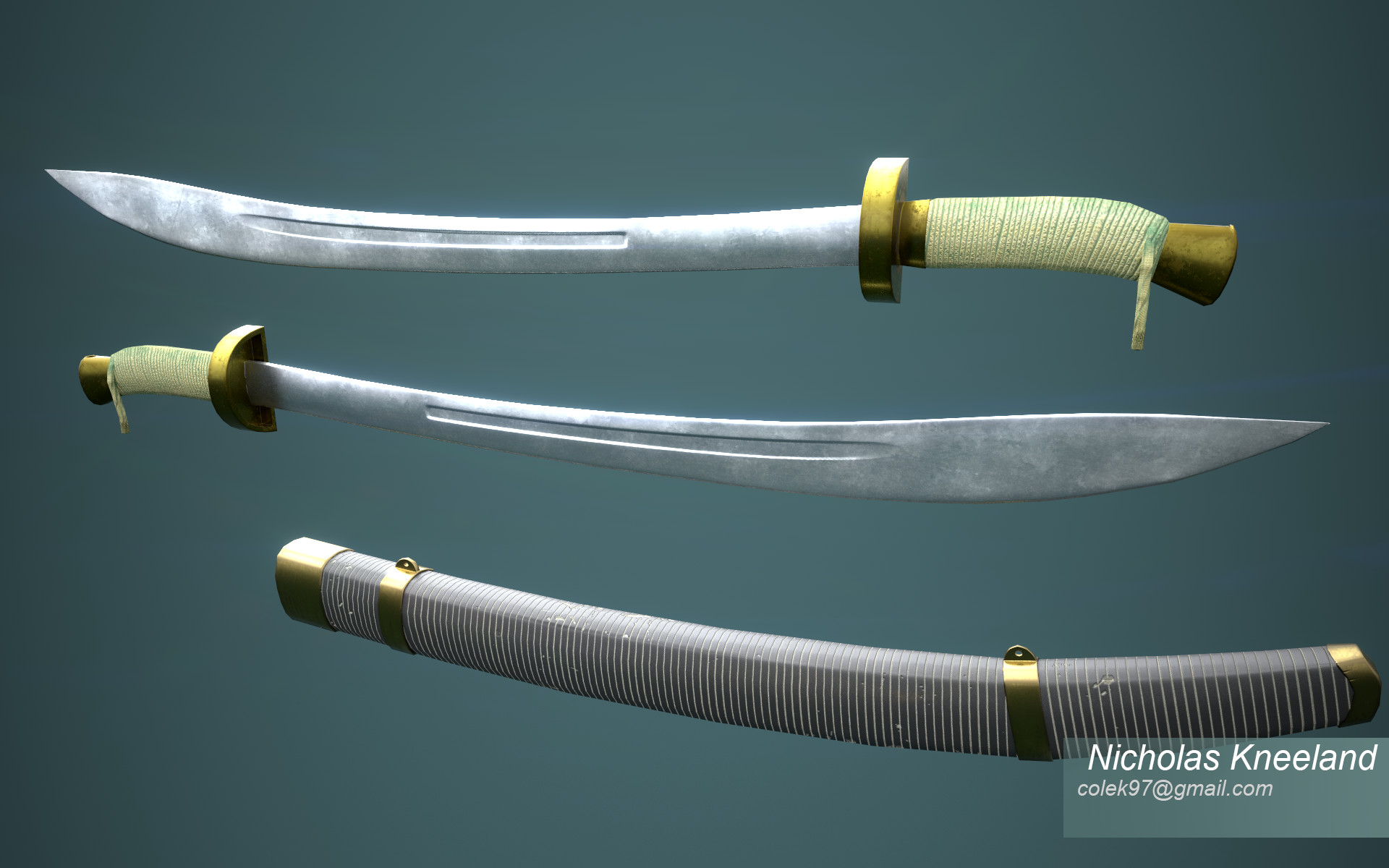 ArtStation - Butterfly Blades - Final