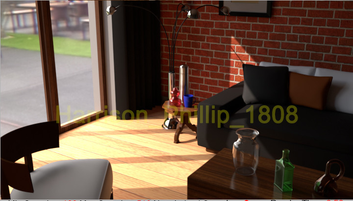 ArtStation - First Texture Render with Renderman