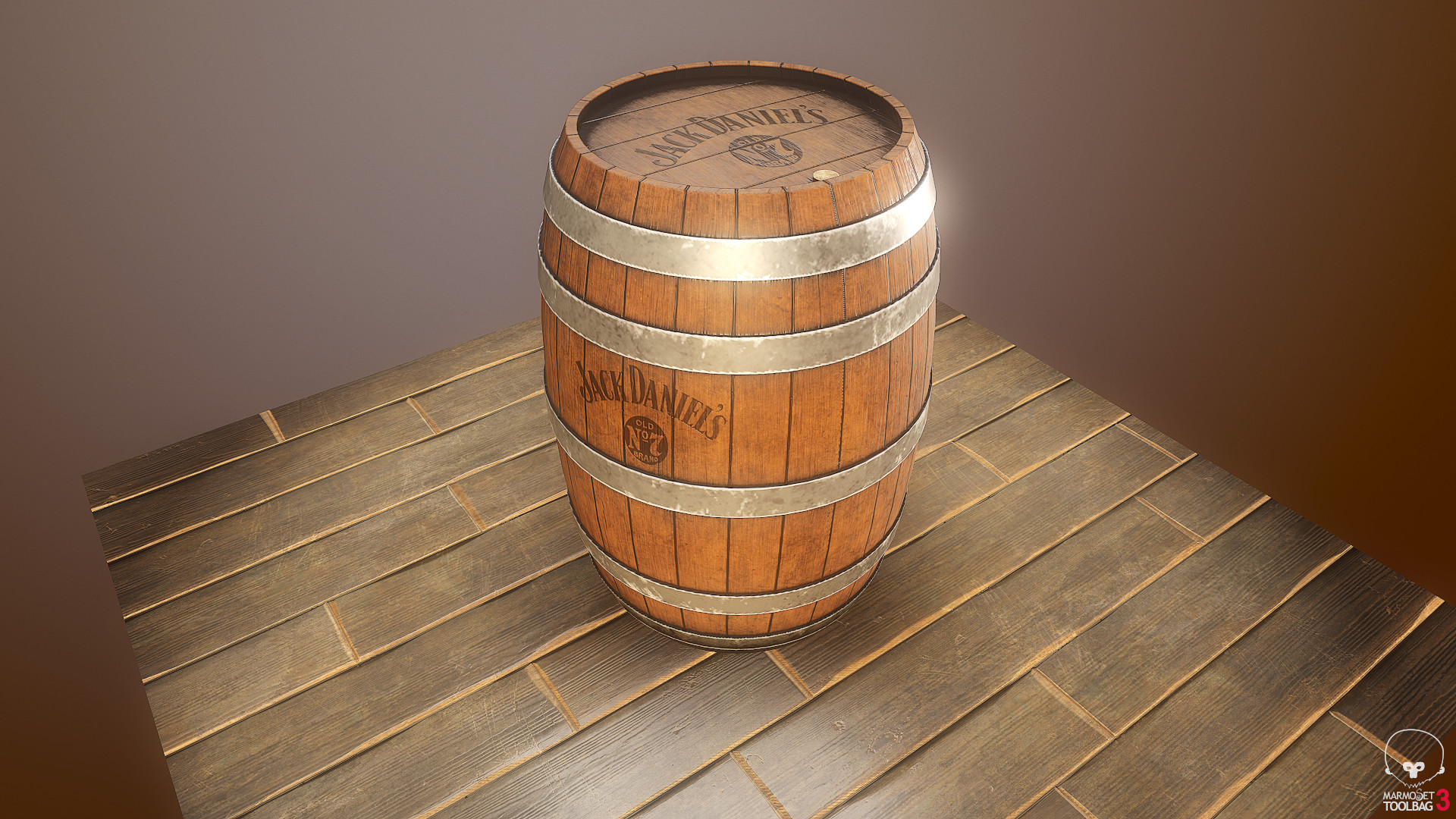 ArtStation - Whiskey Barrel