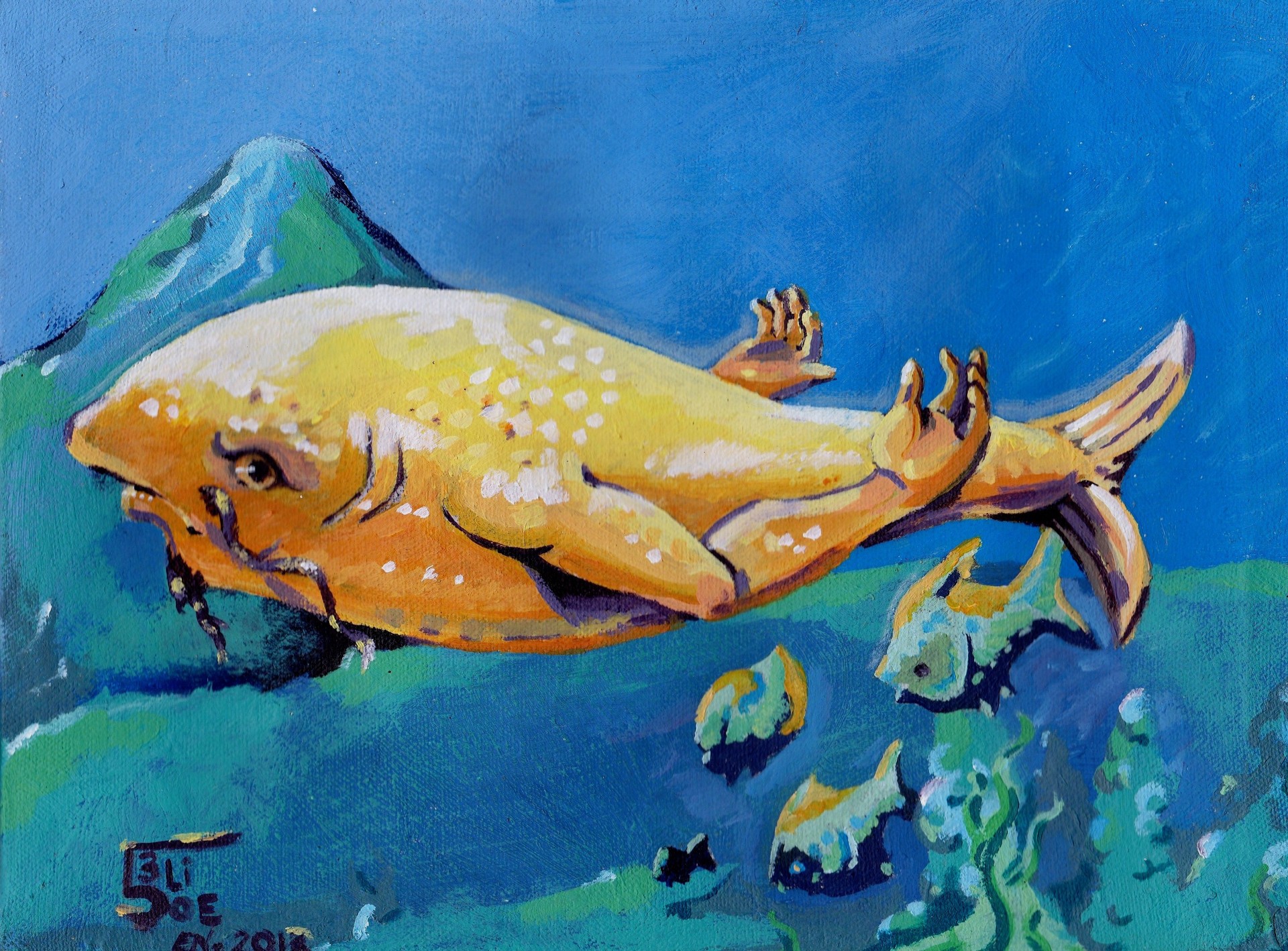 ArtStation - fish man