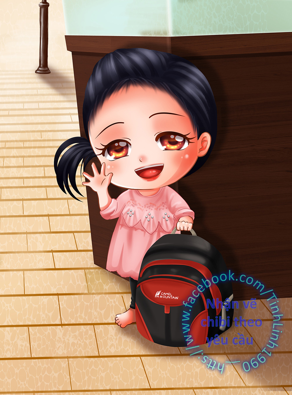 ArtStation - Chibi commission (12-8-17)