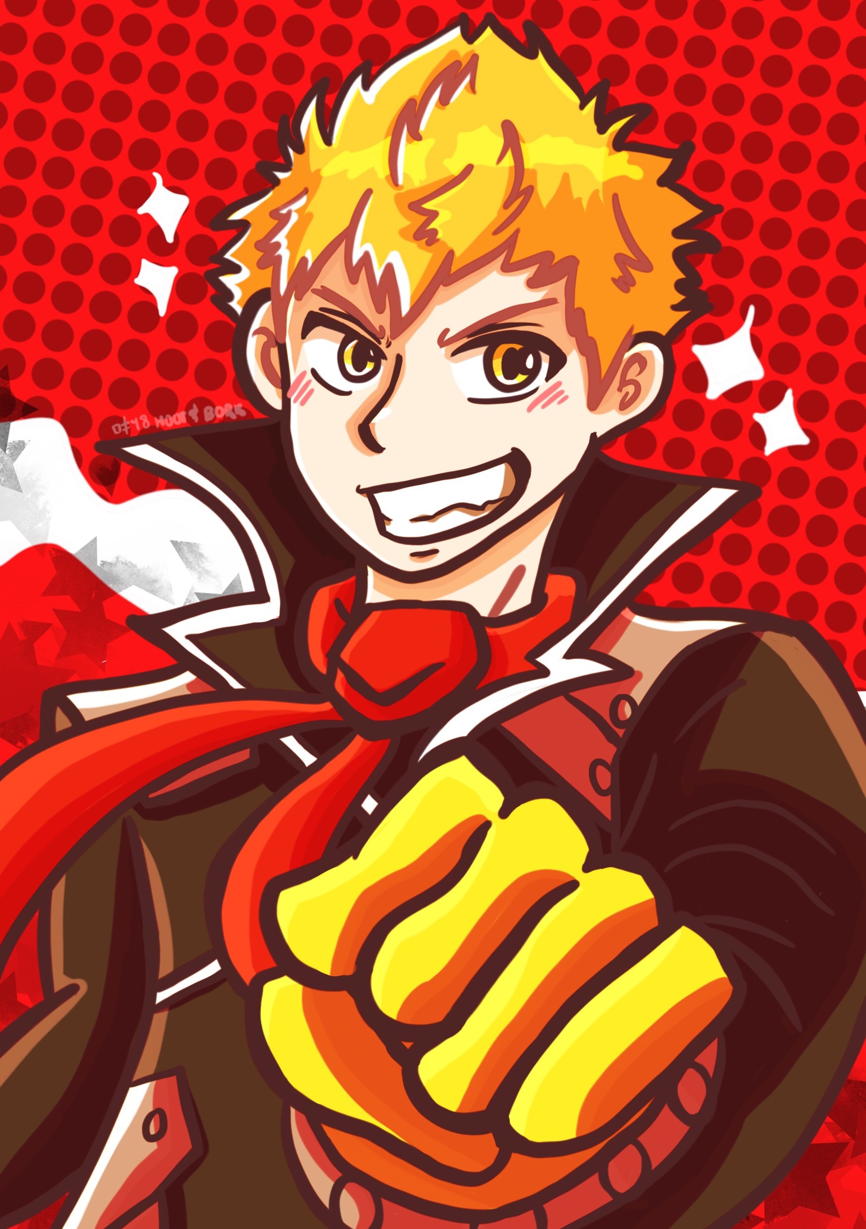 ArtStation - Ryuji of Persona 5