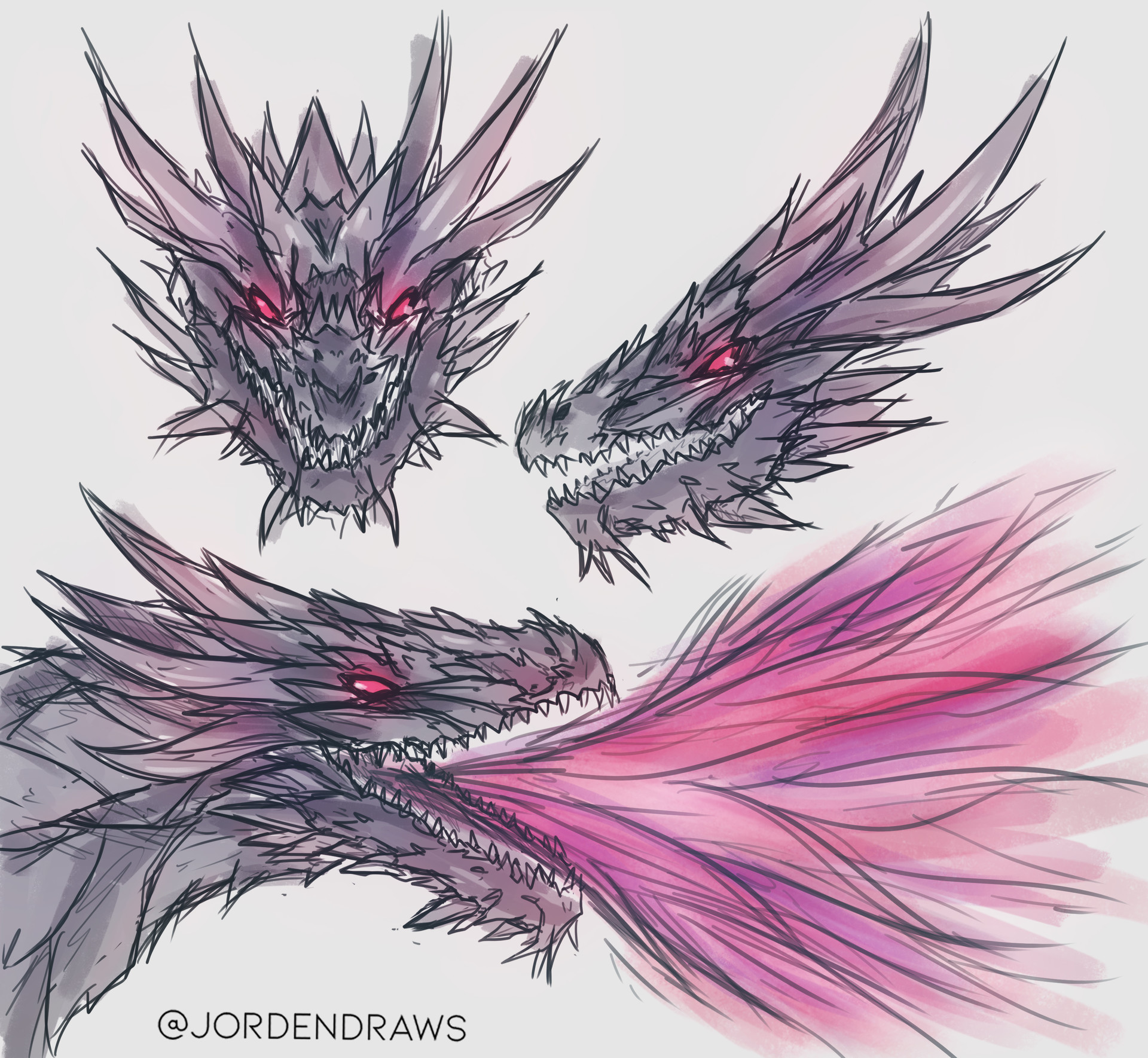 Dragon Front Face