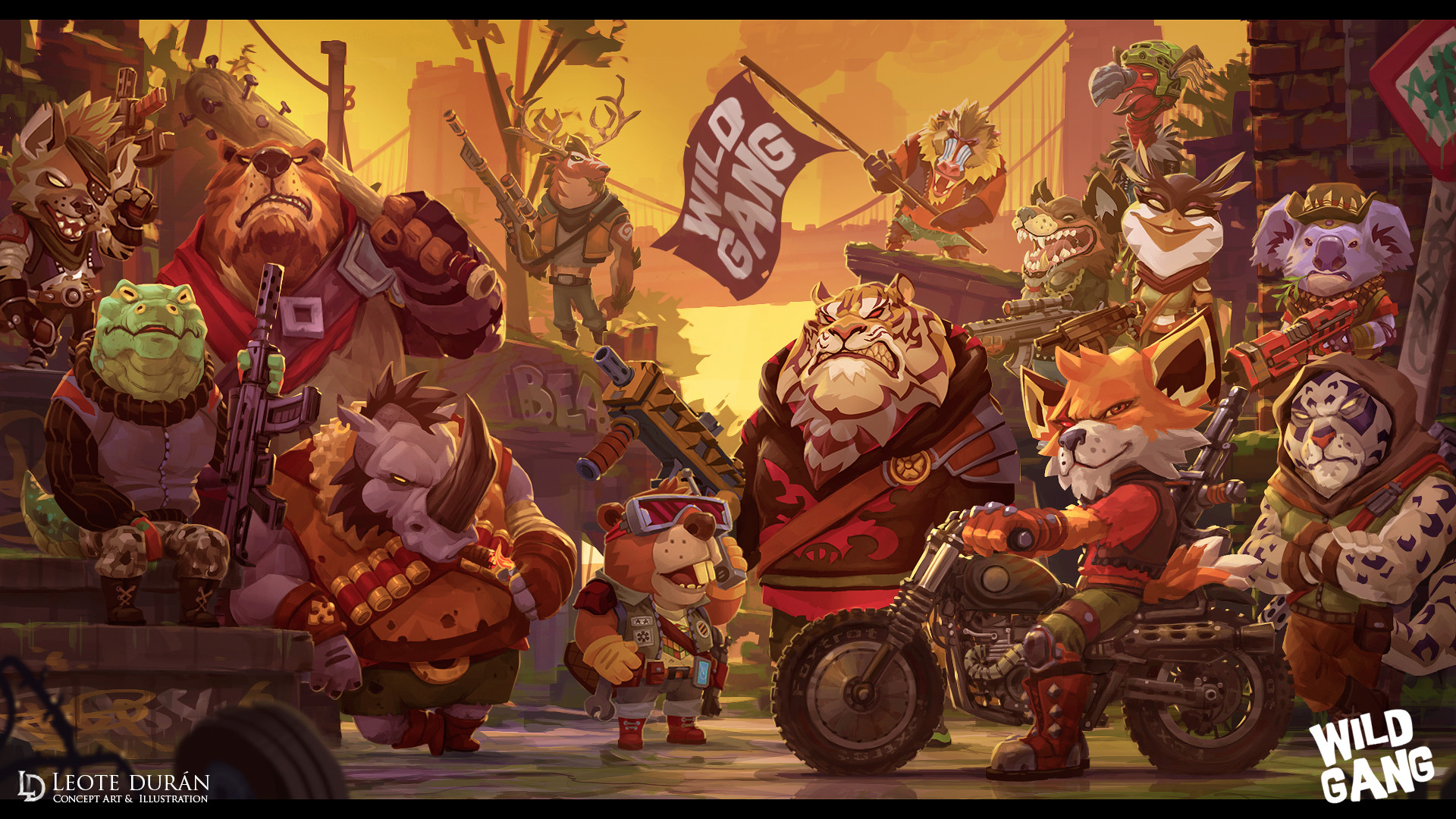 LD - Wild Gang - Illustration