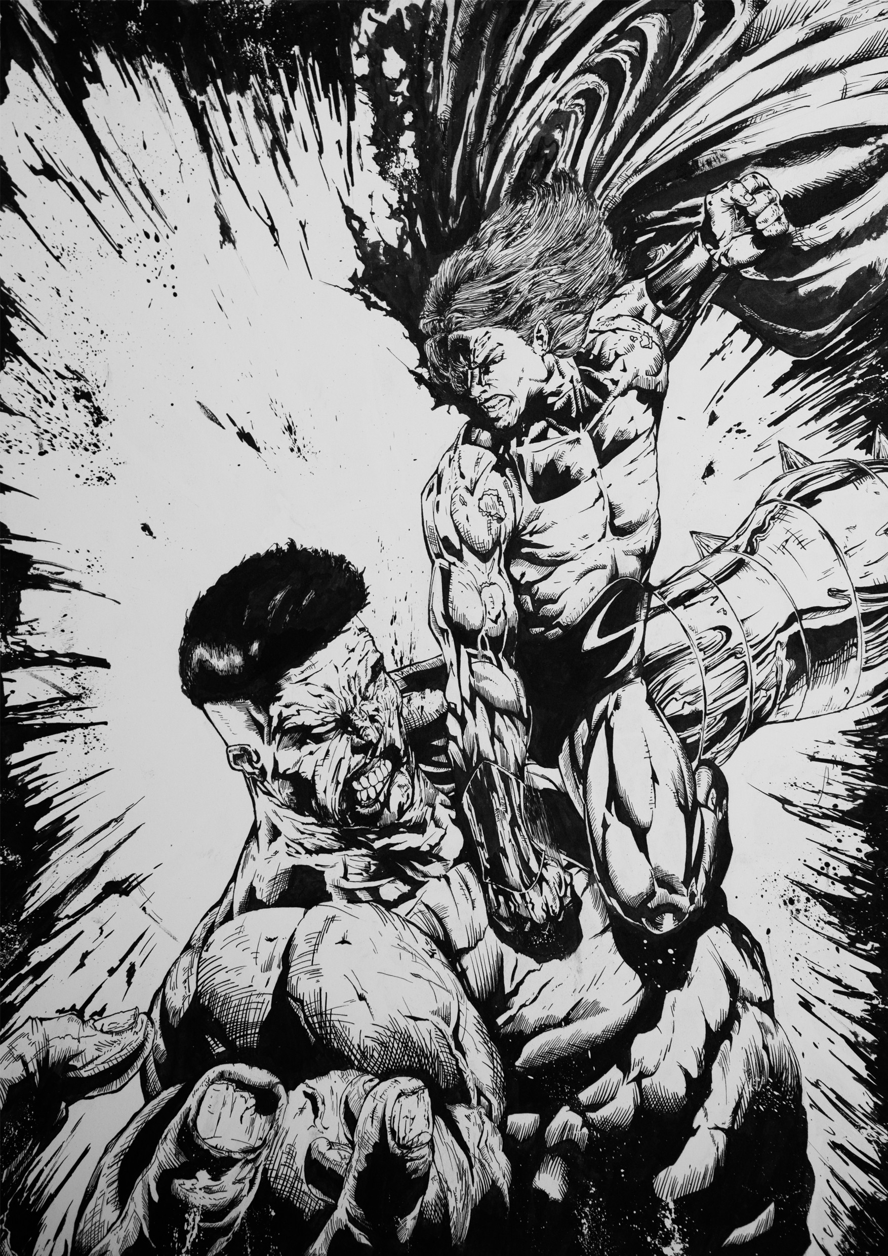 ArtStation - Sentry vs Hulk