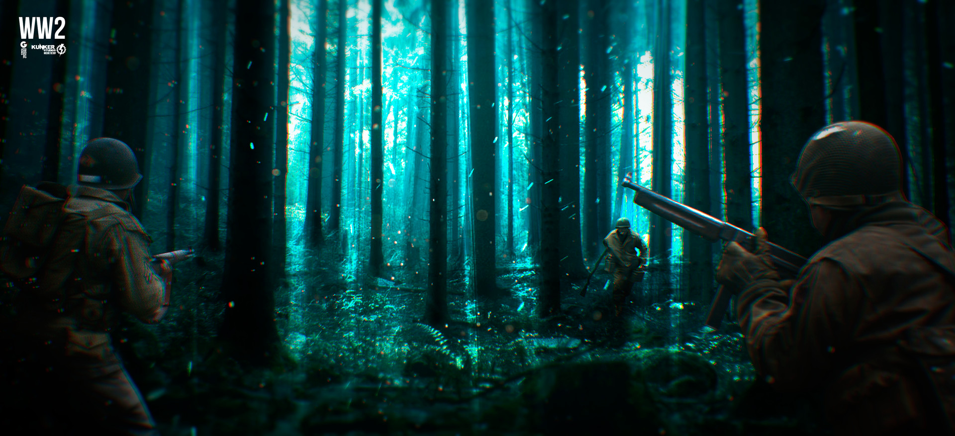 ArtStation - WW2 landscapes combat