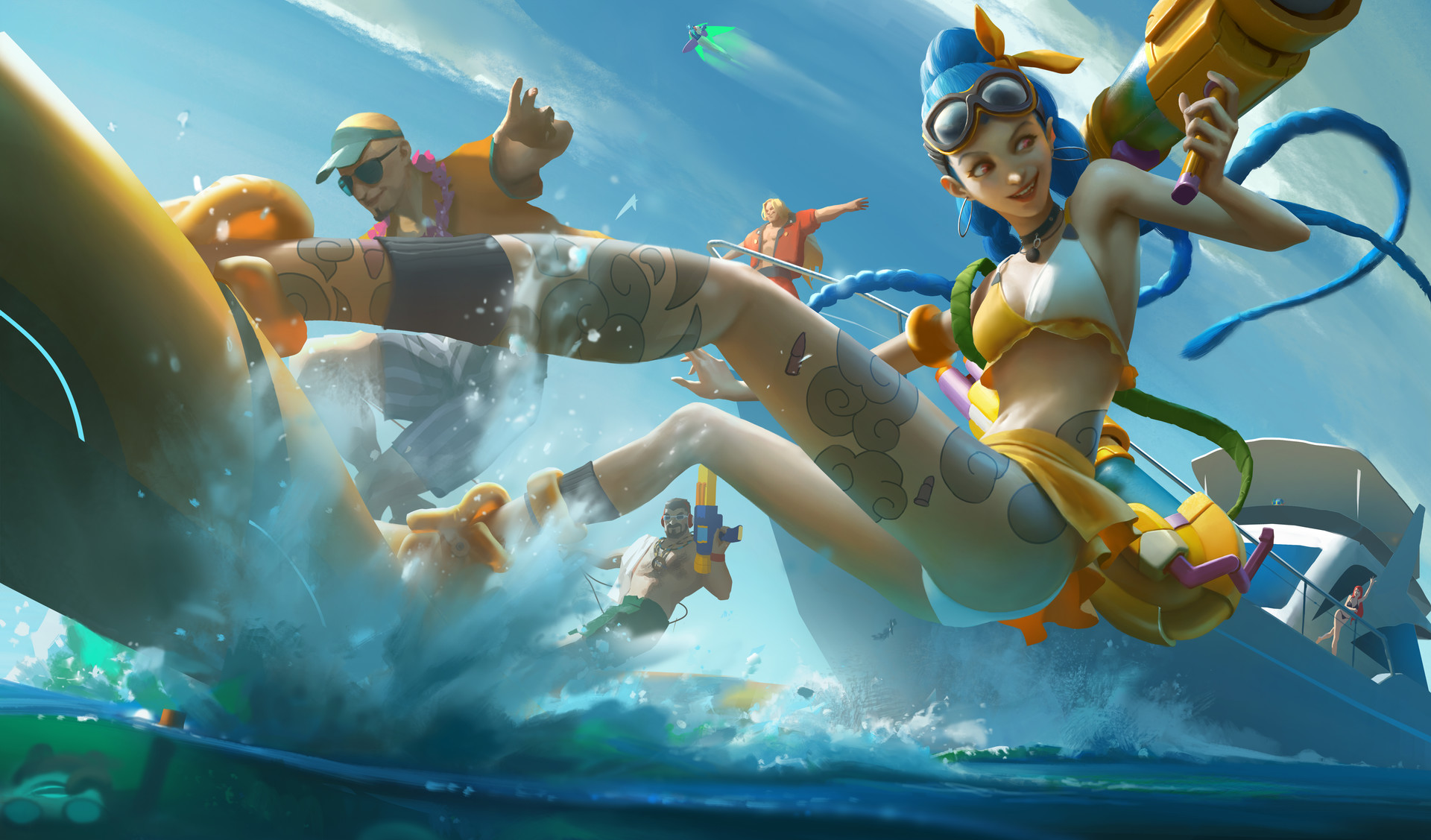 ArtStation - Pool Party jinx