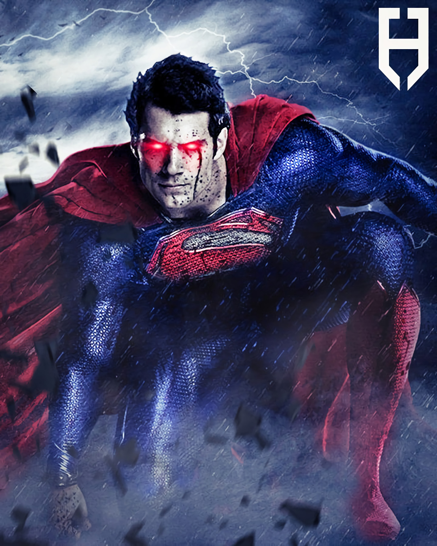 ArtStation - Superhero Landing #Superman