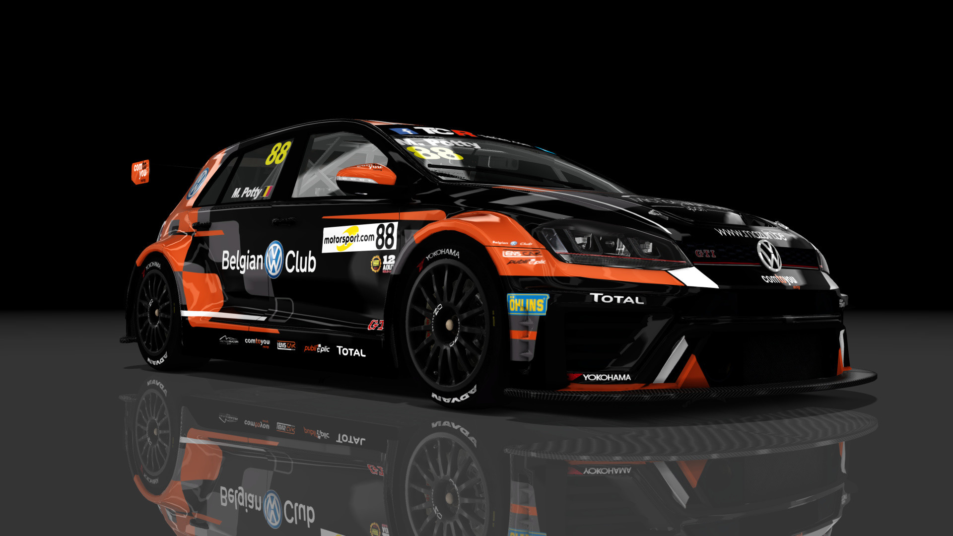 ArtStation - VW Golf GTI TCR