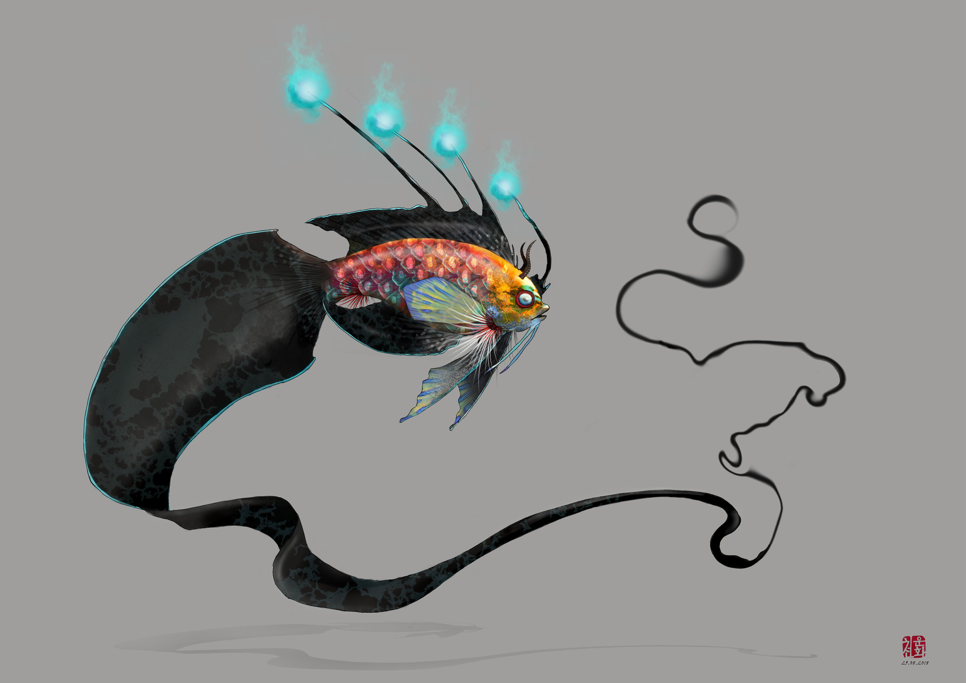 ArtStation - Candle Fish