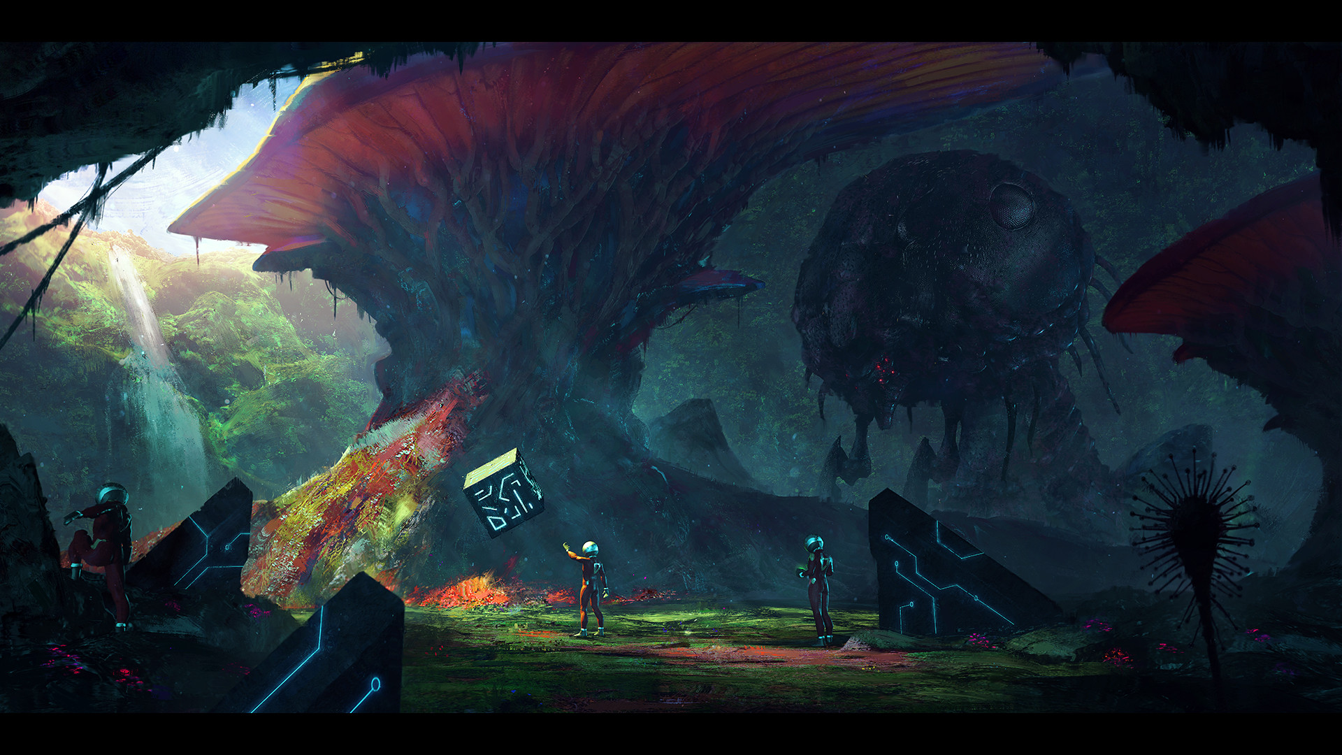 ArtStation - Fungus cave