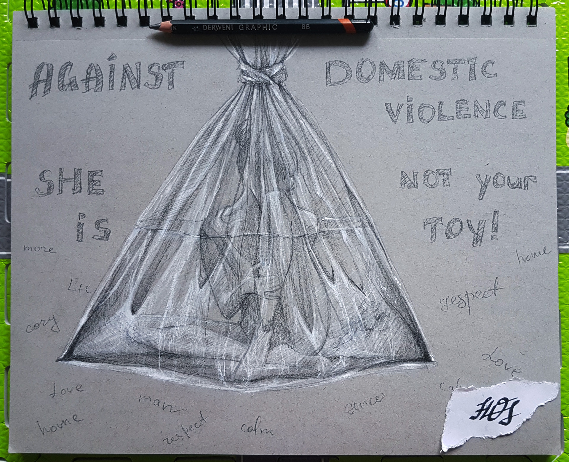 ArtStation - Against domestic violence