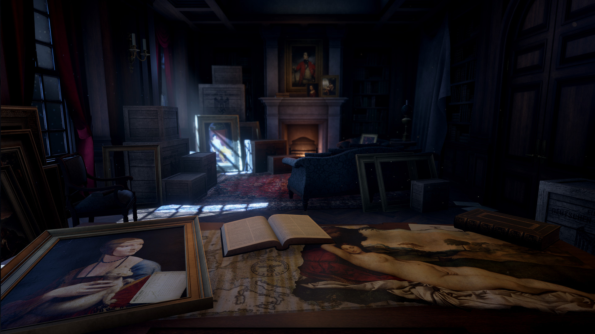 Colin Rudd - WWII Loot Headquarters - UE4 Environment