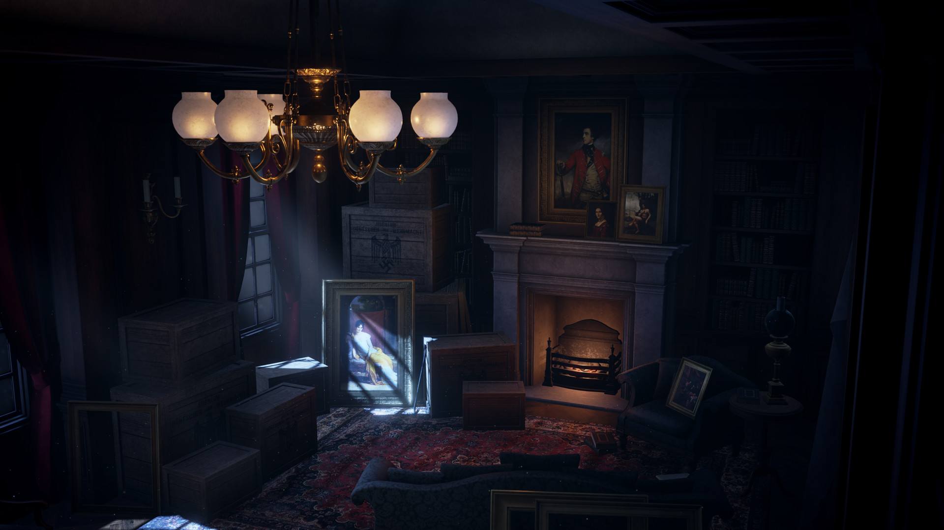 Colin Rudd - WWII Loot Headquarters - UE4 Environment