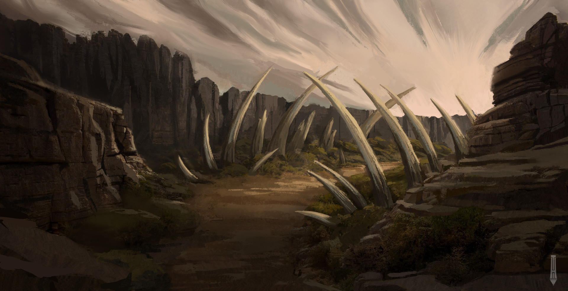ArtStation - Bone Canyon