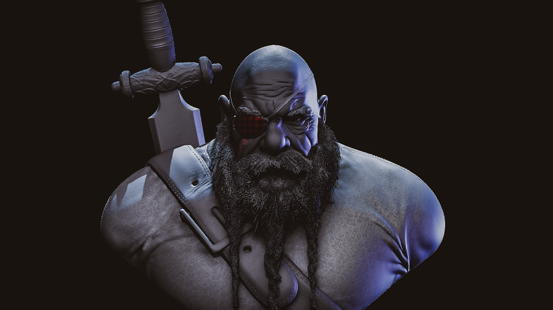 Samurai Jack Scotsman Sword