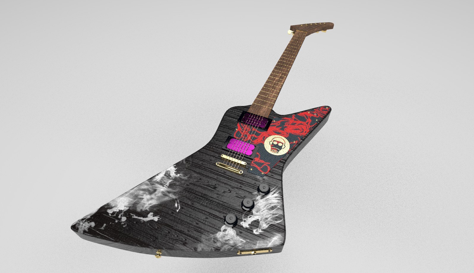 ArtStation - explorer guitar