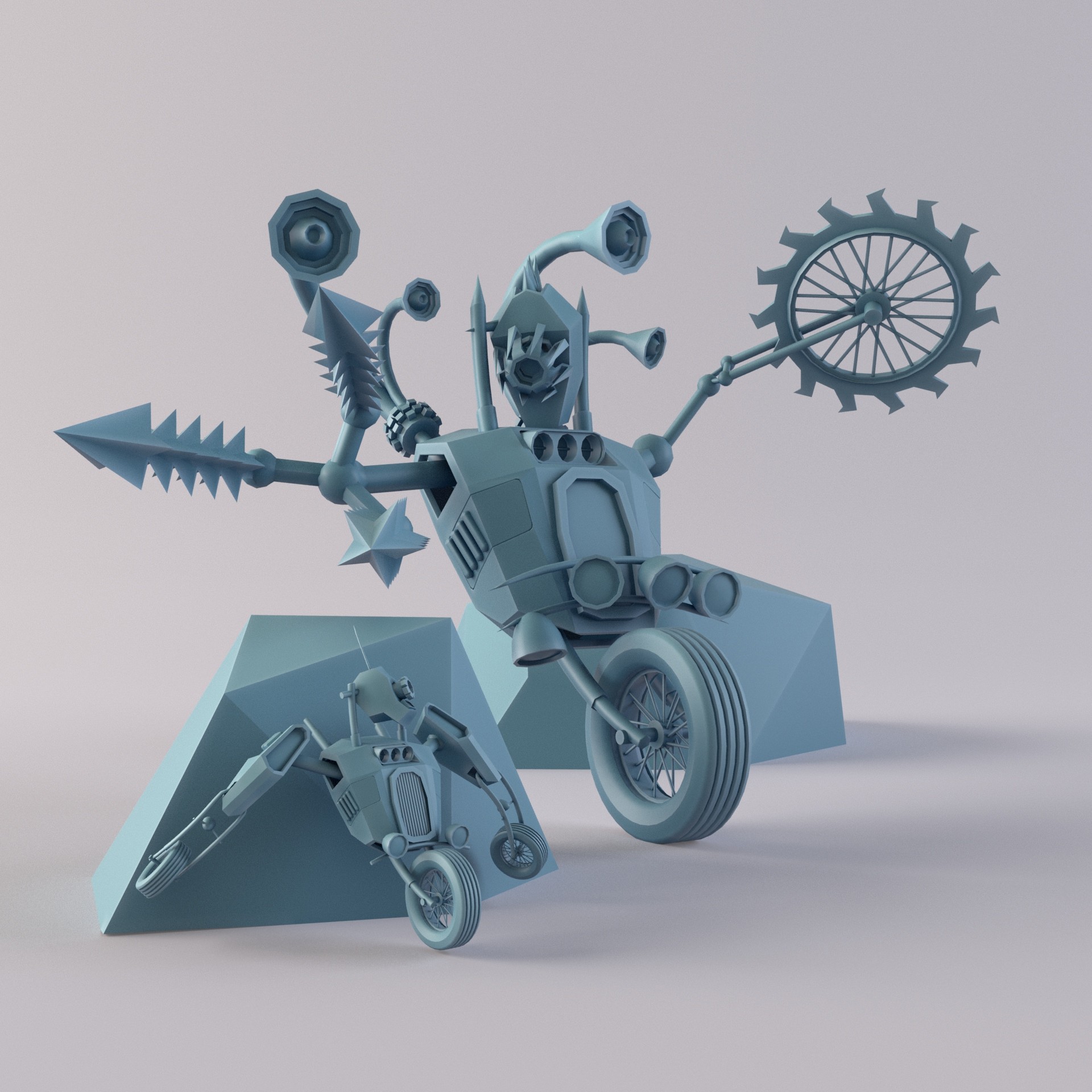 ArtStation - robot hunting