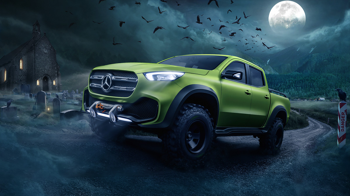 ArtStation - Mercedes Zombie