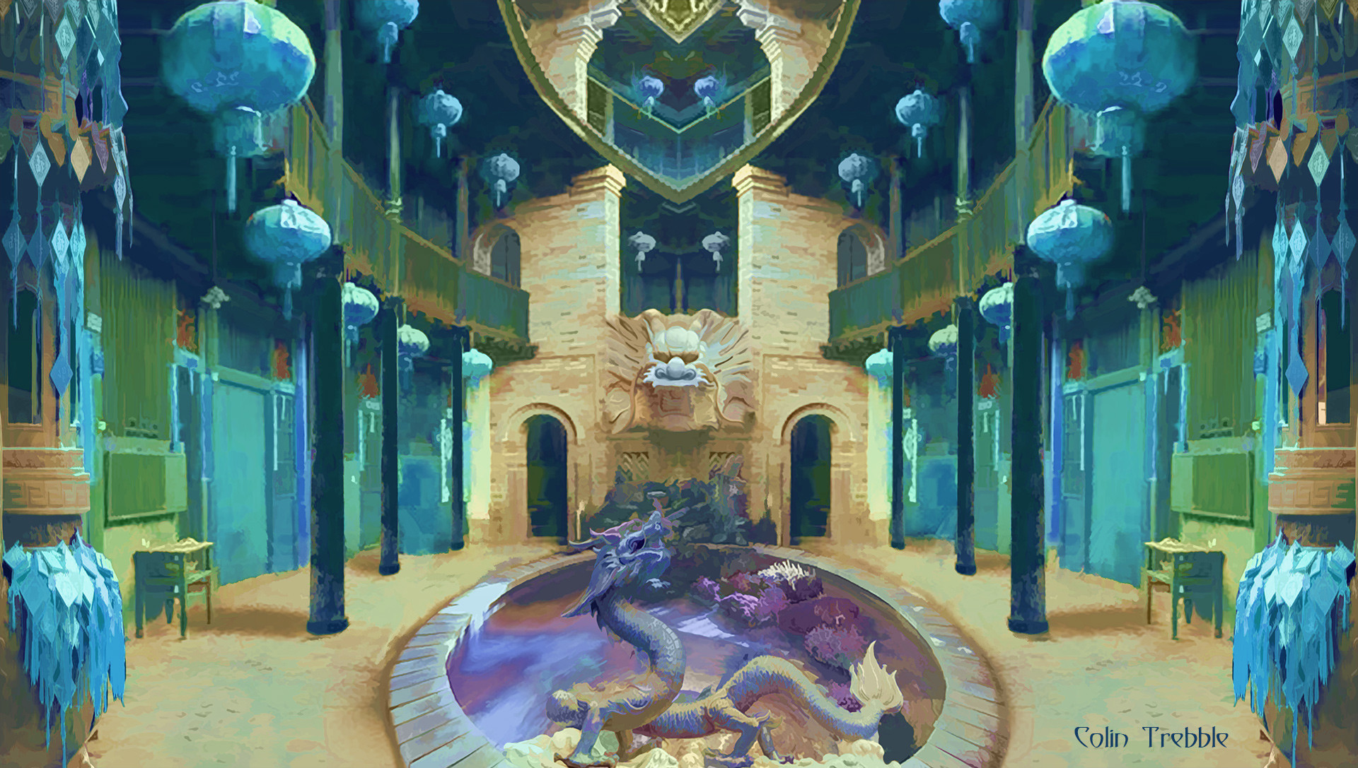 ArtStation - Dragon Temple