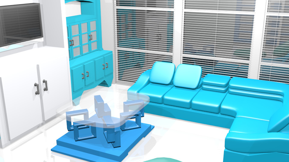 ArtStation - Blue Room