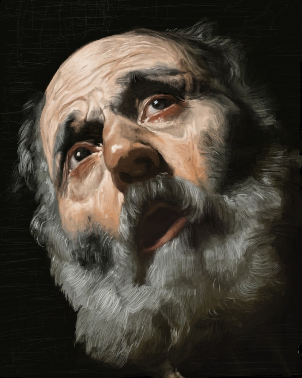 ArtStation - Old master study., Manik Sharma
