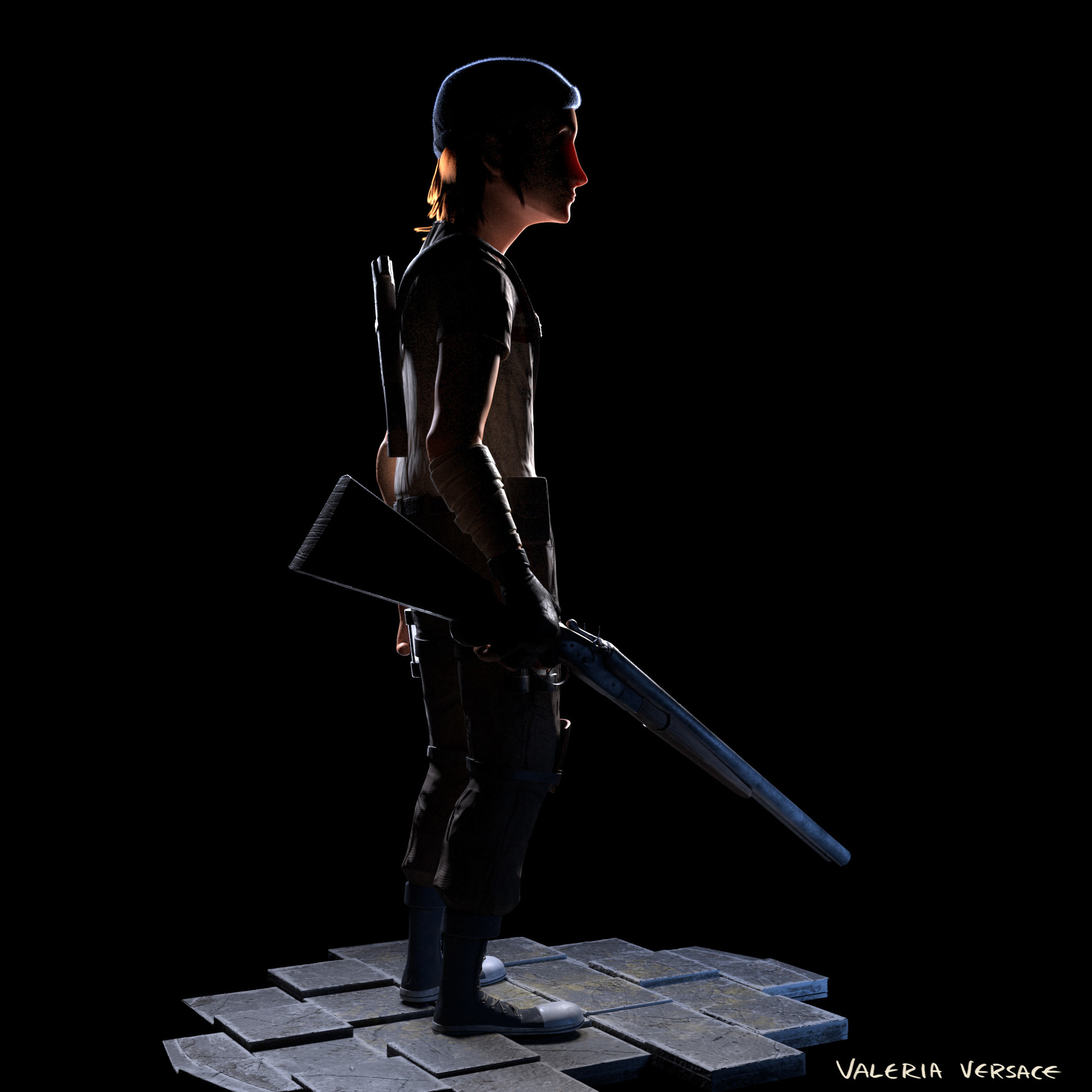 Valeria Versace - 3D Character - Romina Matisco