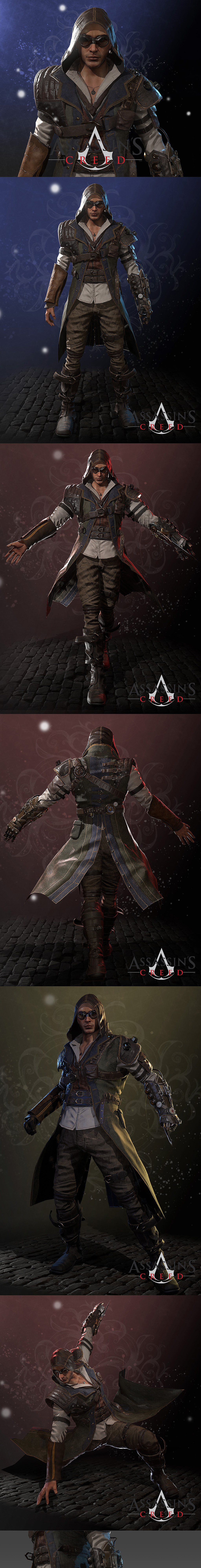 ArtStation - Assassin creed syndicate Jacob high polygon portfolio